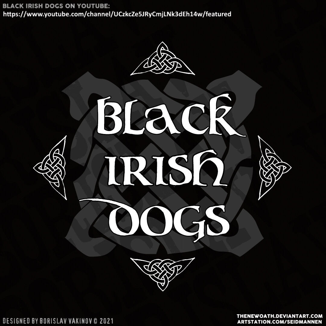 Borislav Vakinov - BLACK IRISH DOGS LOGO