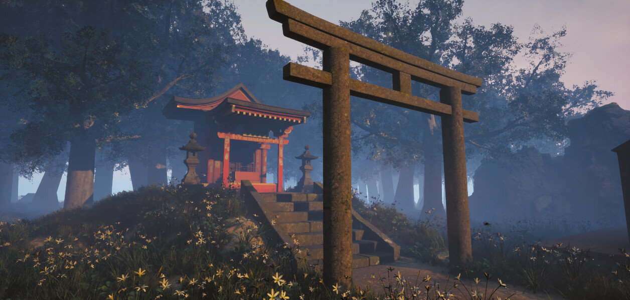 ArtStation - Japanese Valley