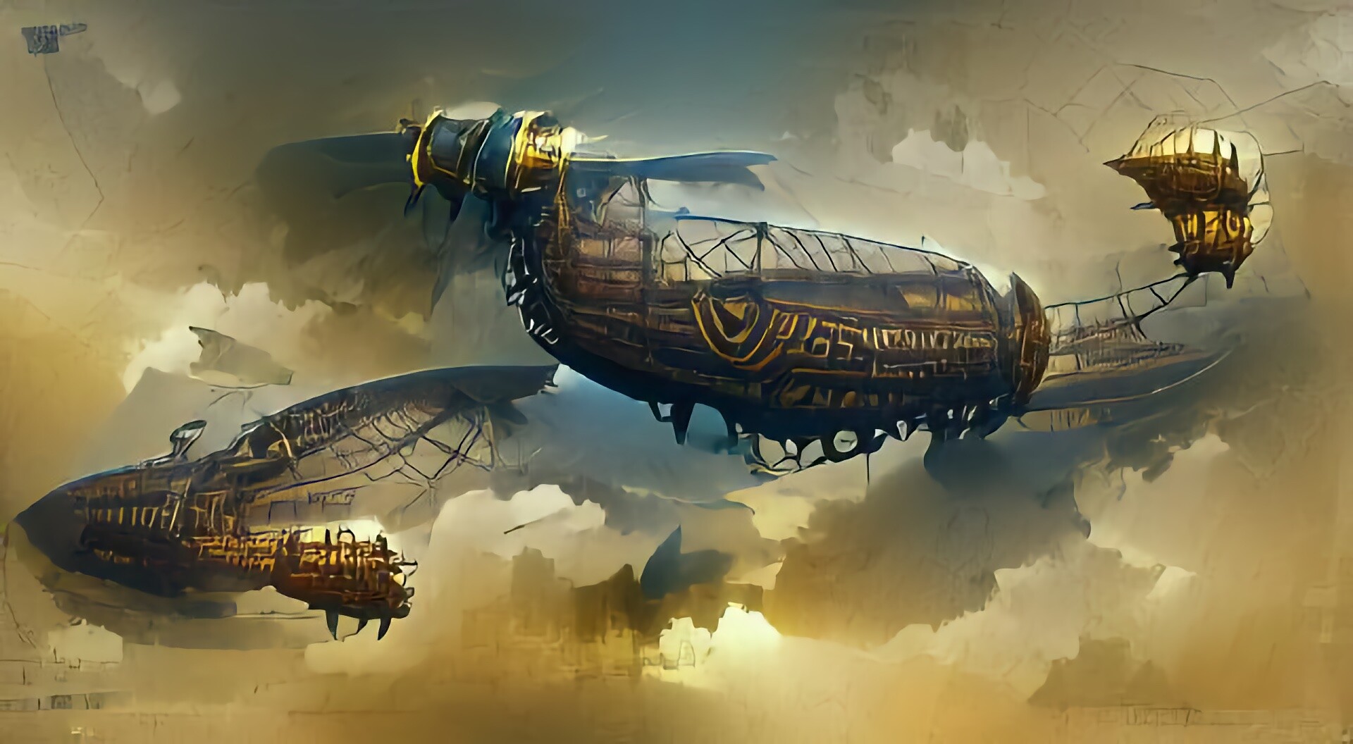 Jean-Pascal Mouton (Quick-Eyed Sky) - Steampunk Airships
