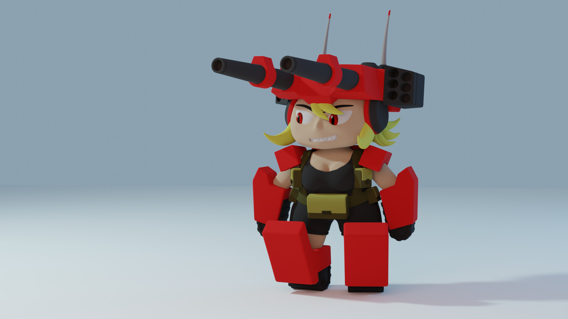 ArtStation - RA Gals Mammoth Tank Chan