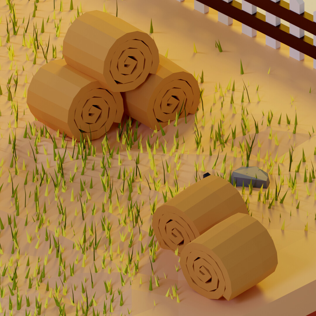 Wavehile - 3D Low poly Windmill