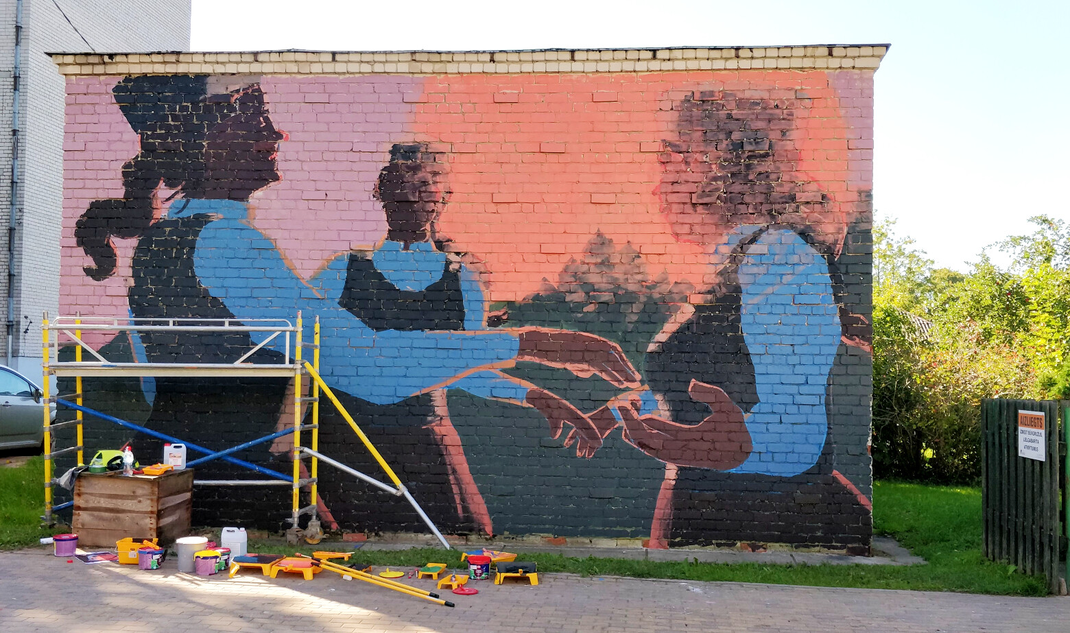 ArtStation - Kuldiga Festival Mural