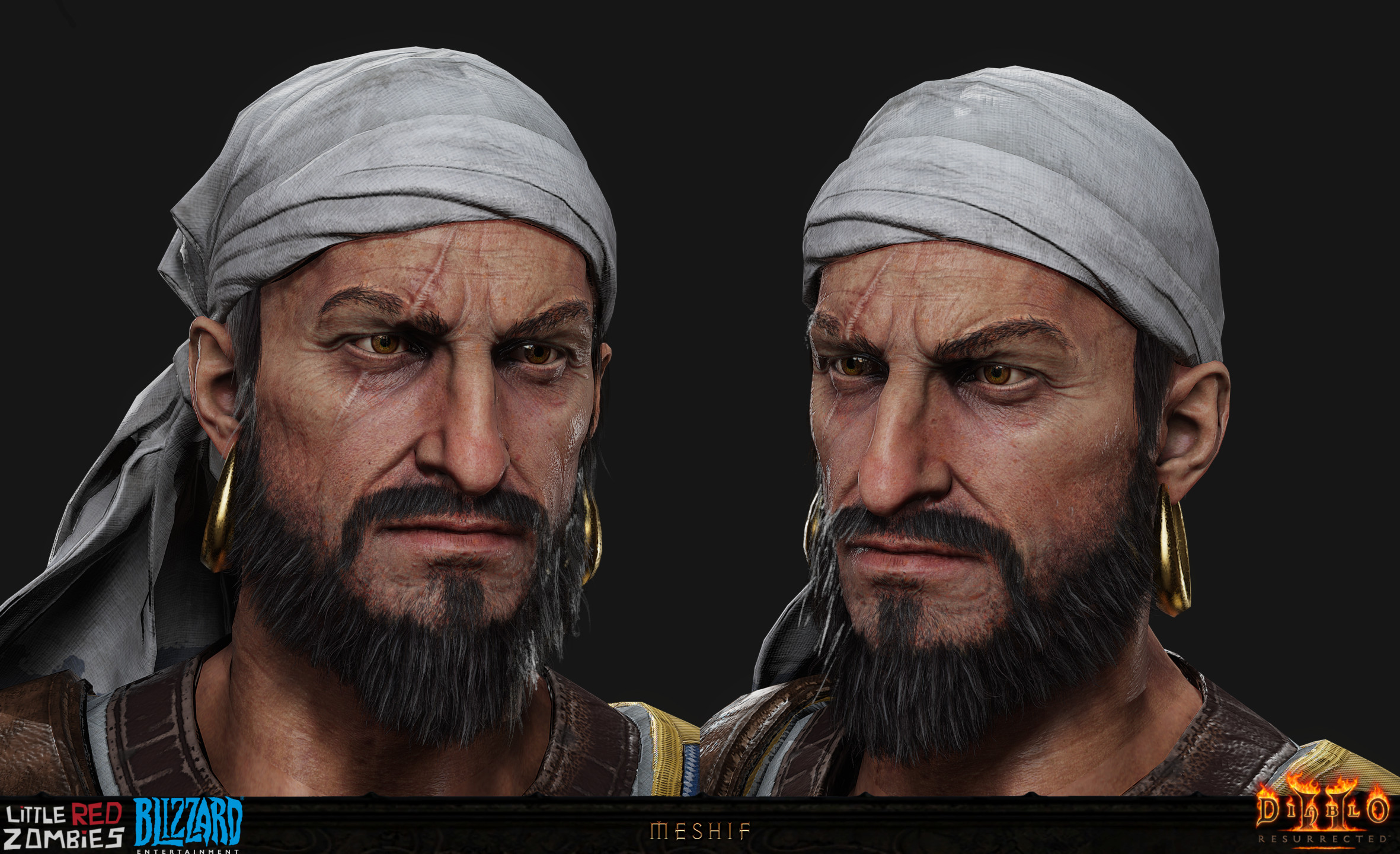 LITTLE RED ZOMBIES - DIABLO II: RESURRECTED - MESHIF