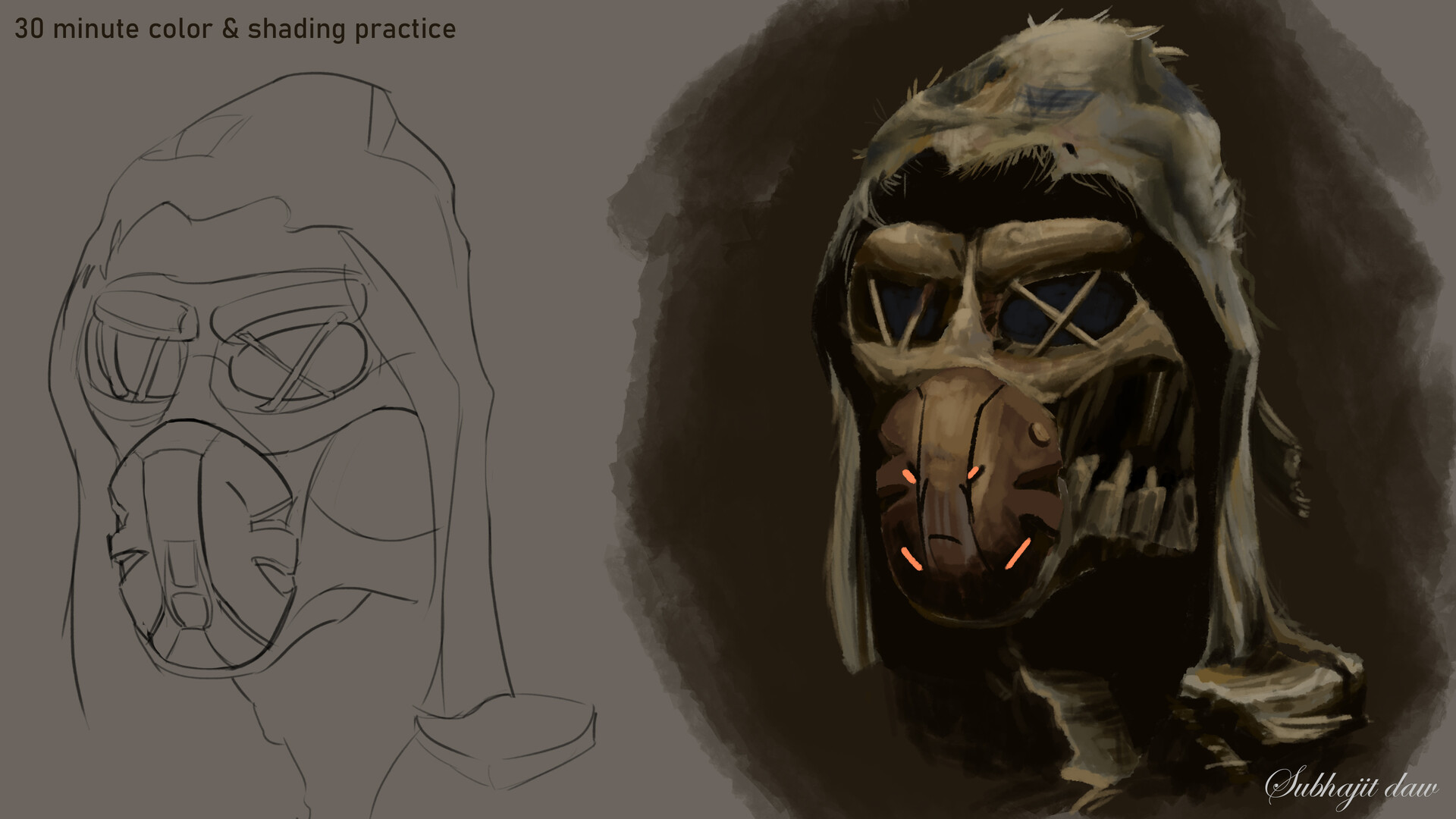 ArtStation - Color & Shading practice