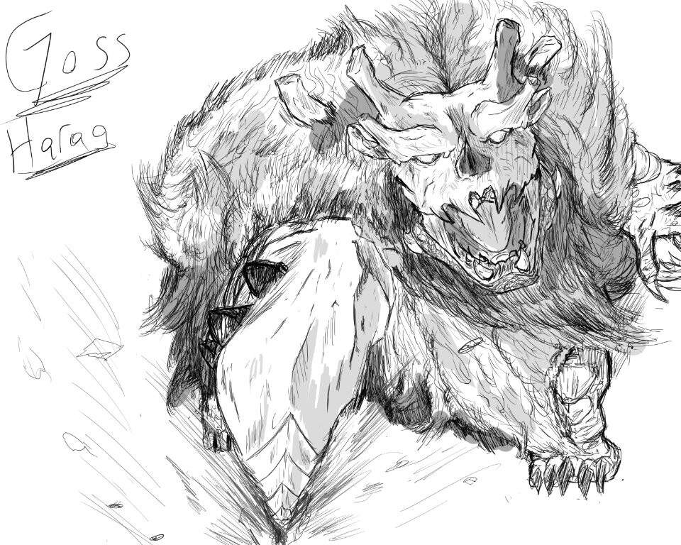 ArtStation - Monster Hunter Sketches