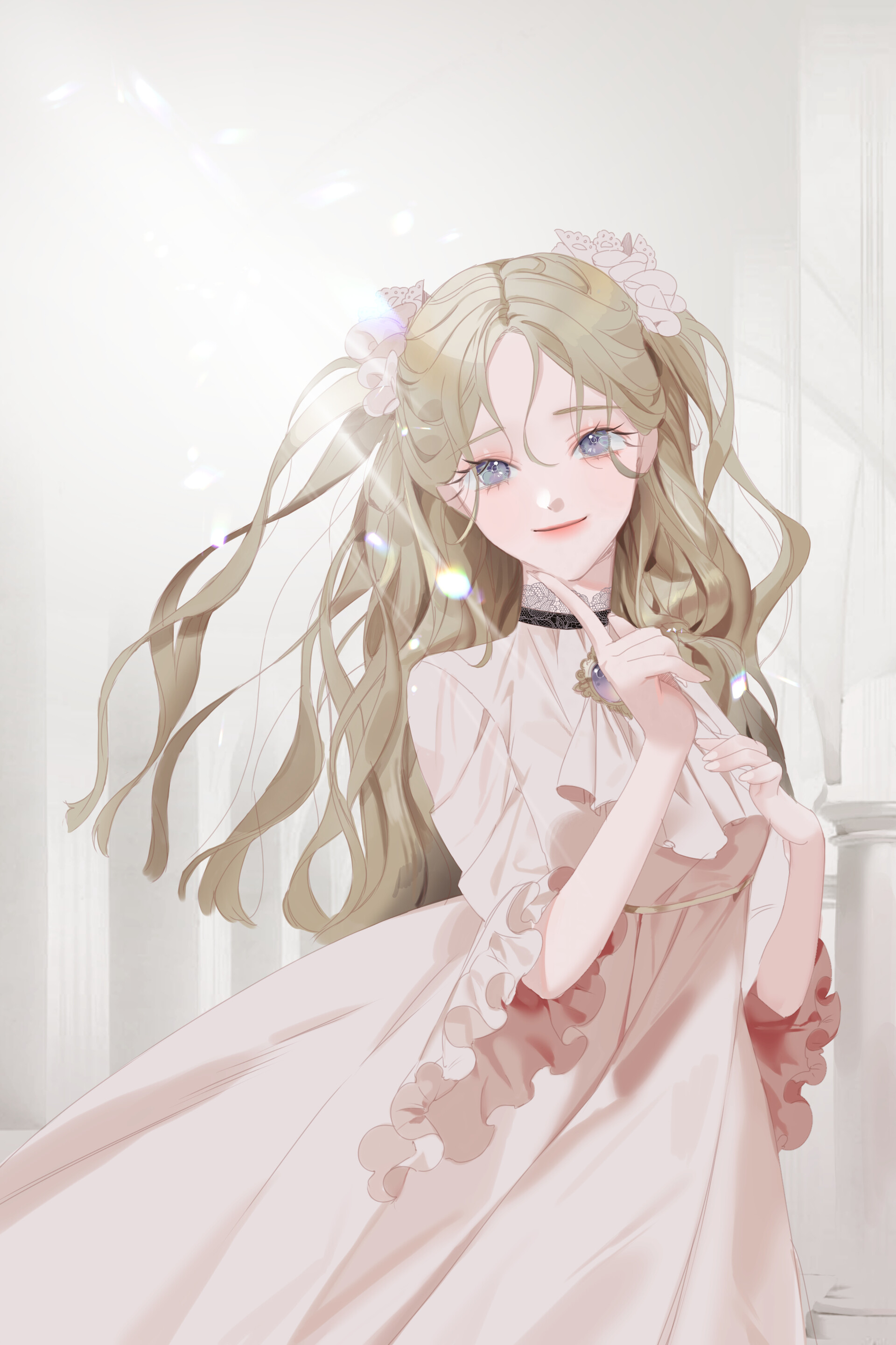 ArtStation - the girl illust