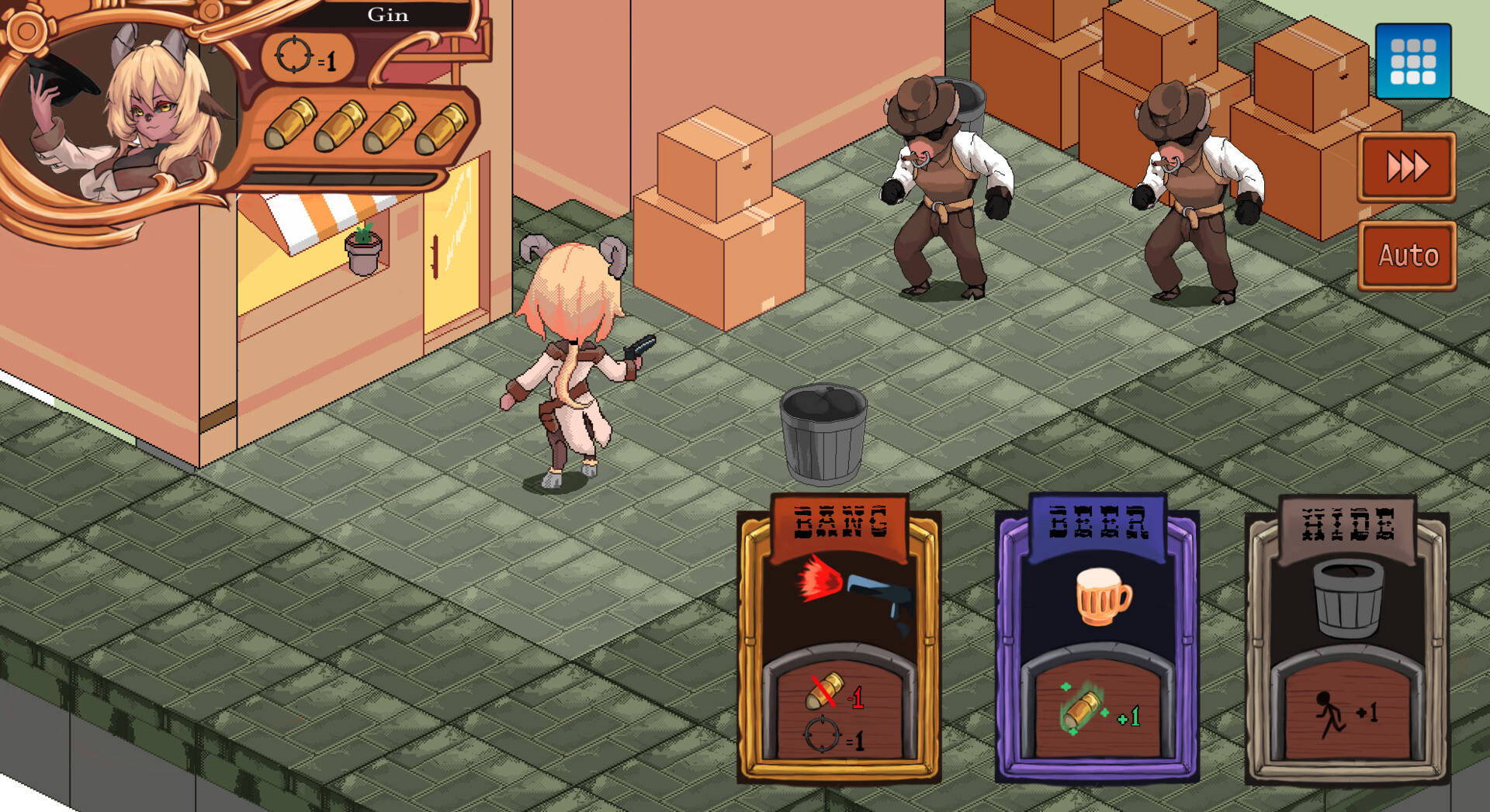 ArtStation - game concept pixel art ui