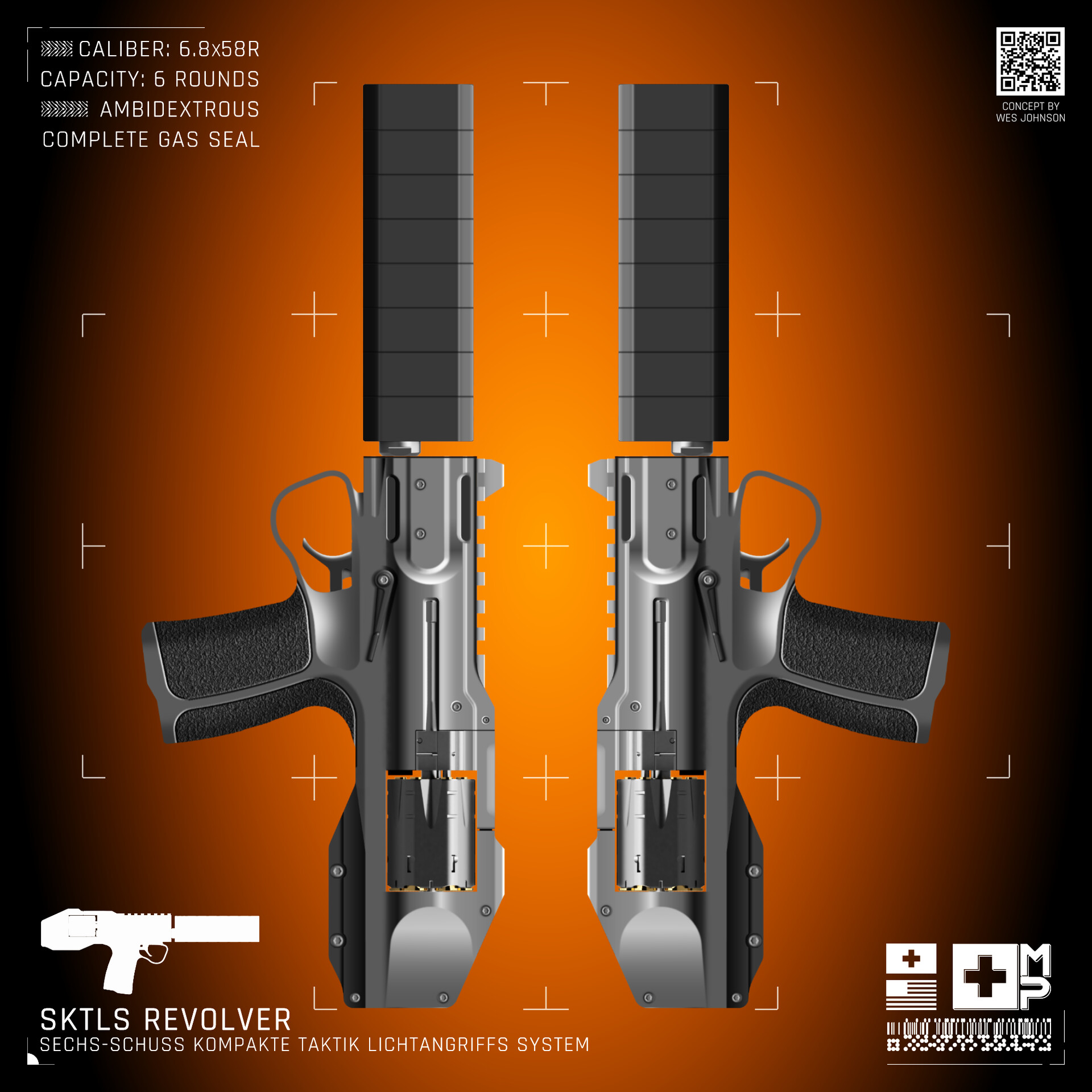 ArtStation - SKTLS Revolver - Body Style 1