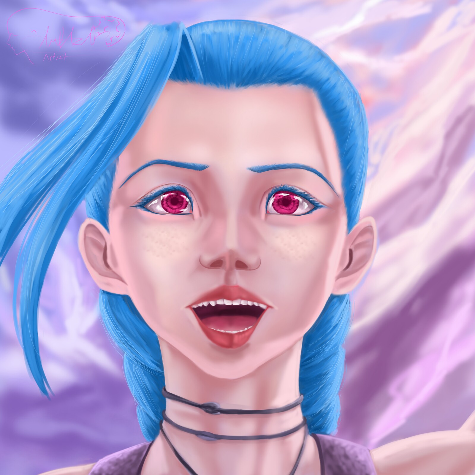Antazar draw - Jinx - League of legends