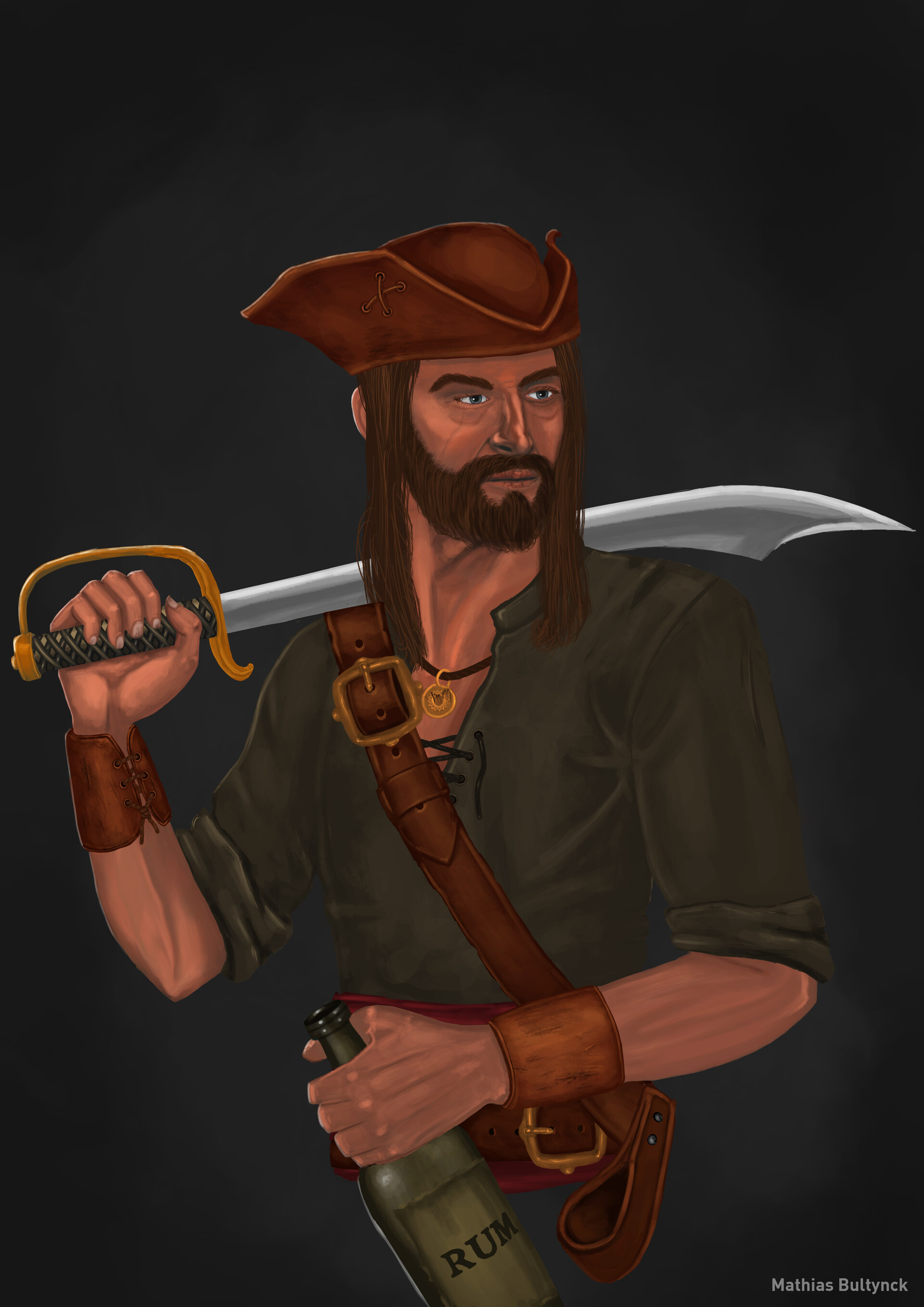 ArtStation - Pirate Bust