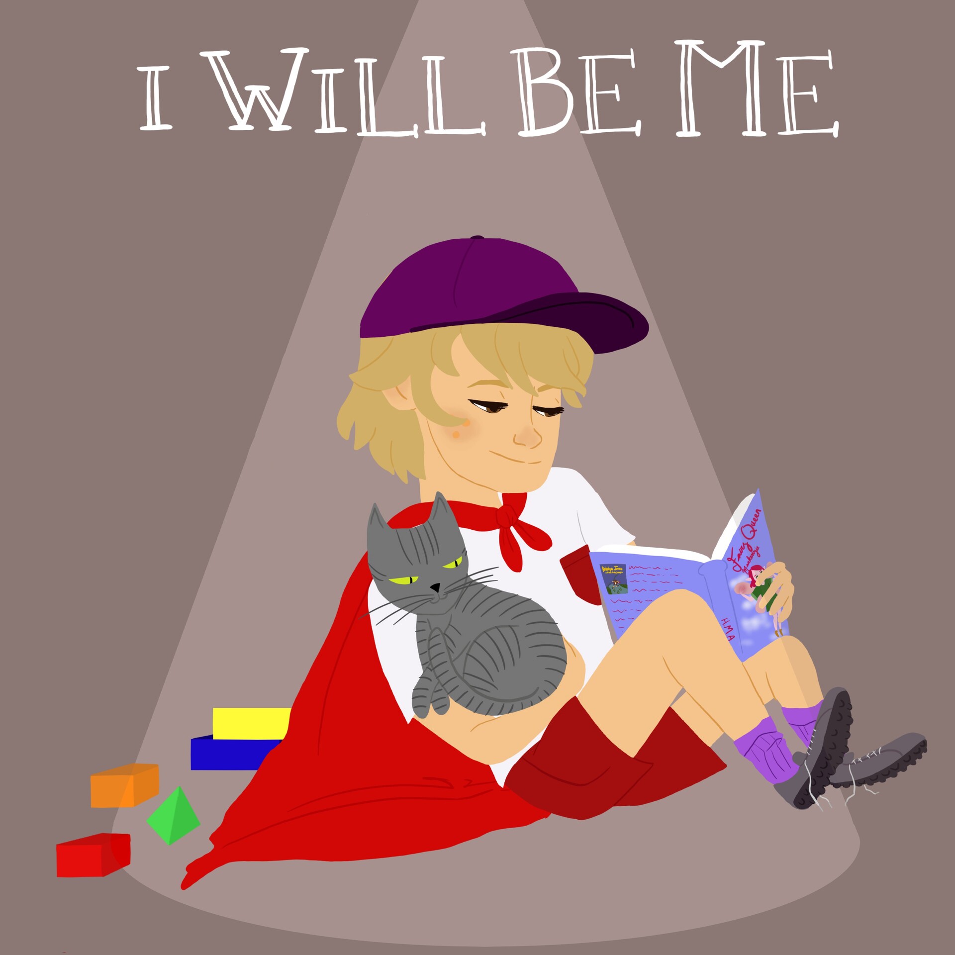 ArtStation - I Will Be Me-Children's Book