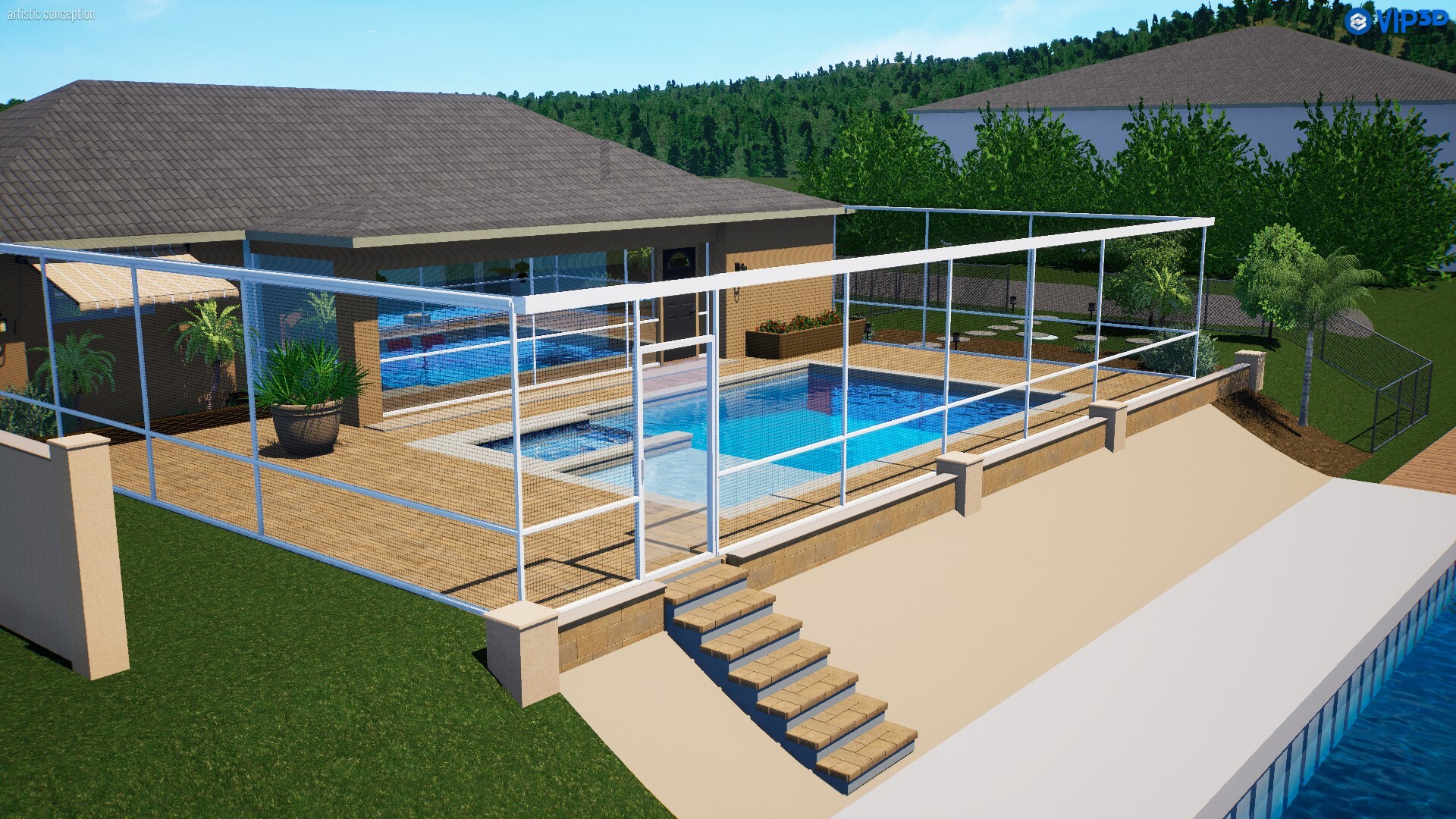 CalTex PoolDesign - Cape Coral, Florida Pool