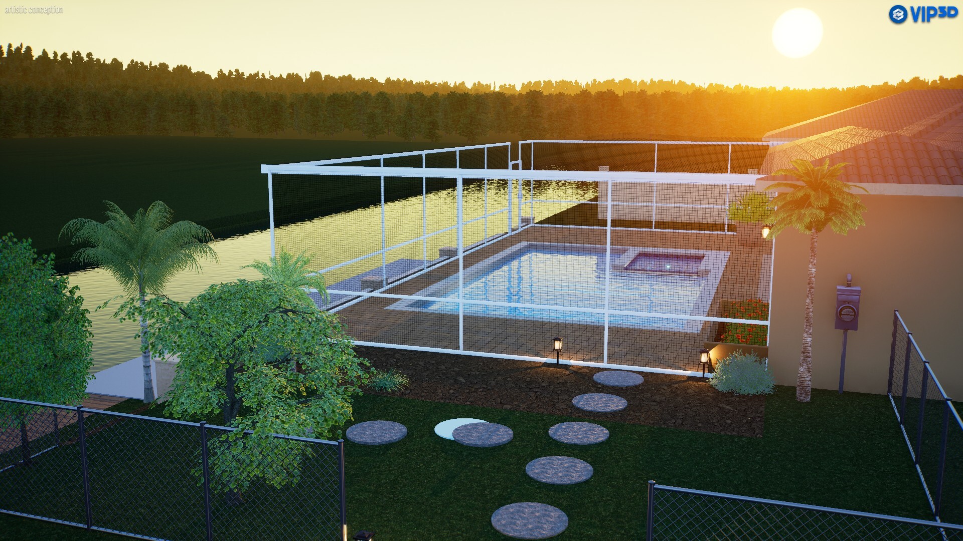 CalTex PoolDesign - Cape Coral, Florida Pool