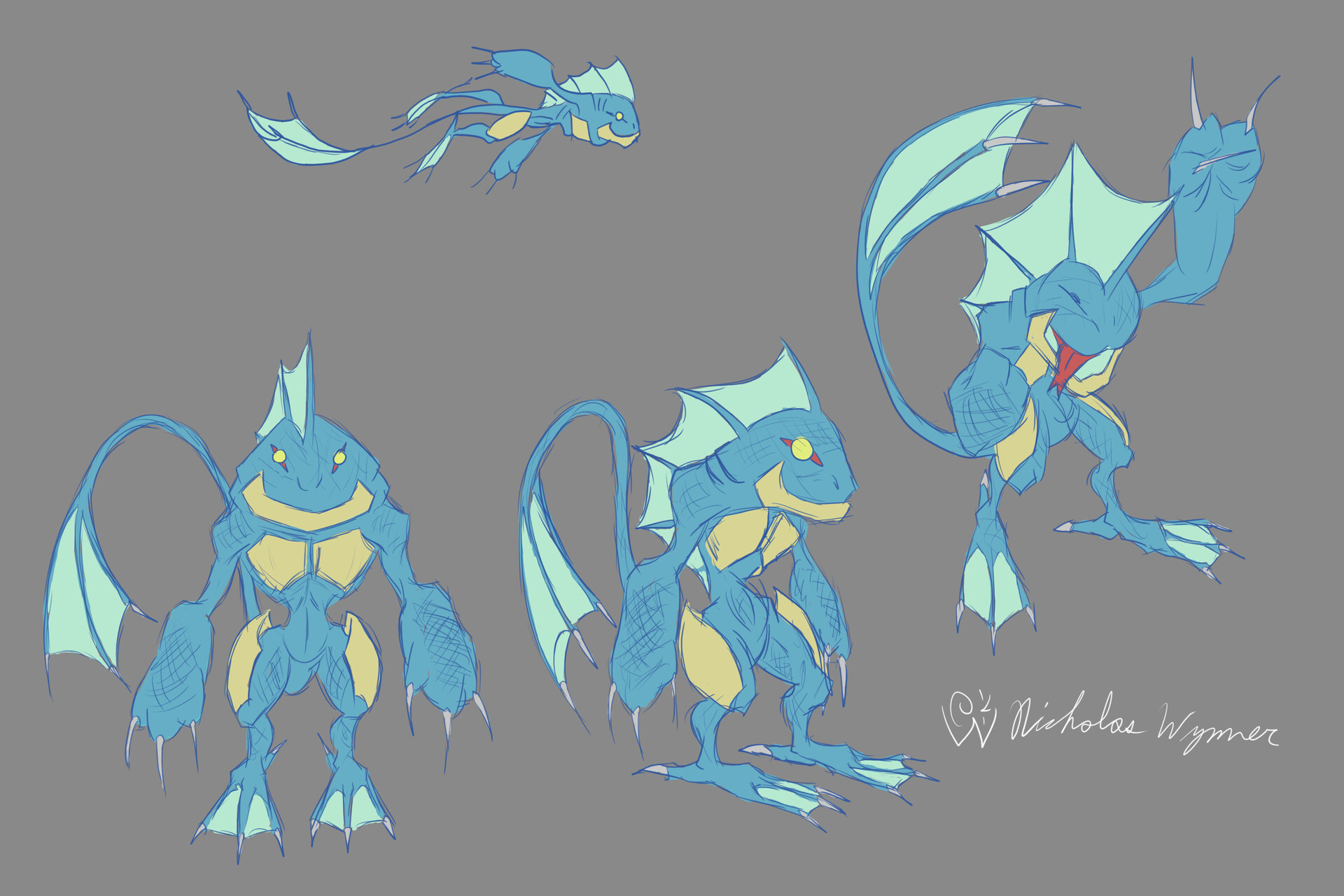 ArtStation - Sahuagin Concept Art