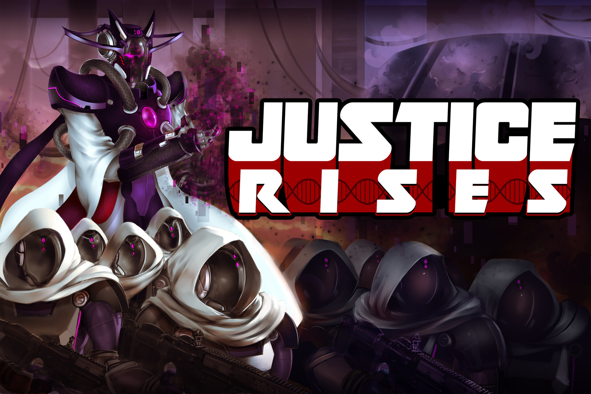 ArtStation - Justice Rises Villain poster