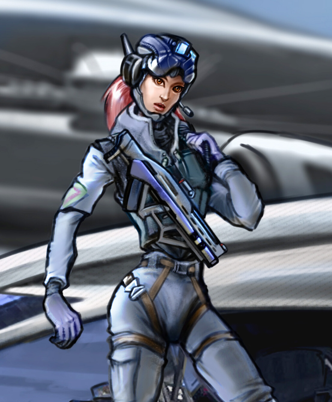 Starcraft 2 Banshee Pilot