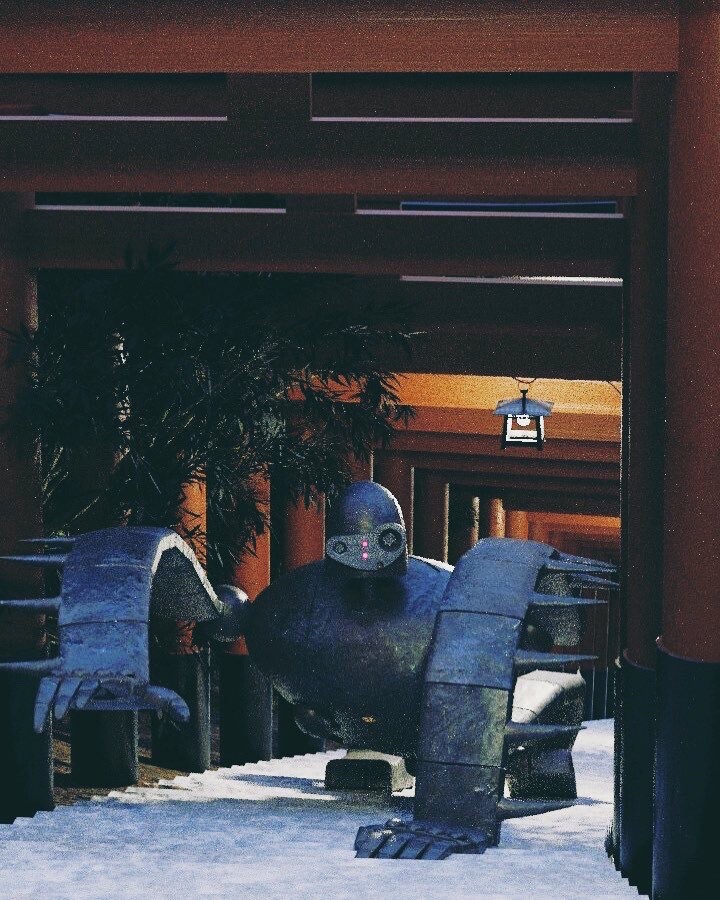 ArtStation - Robot from castle in the sky