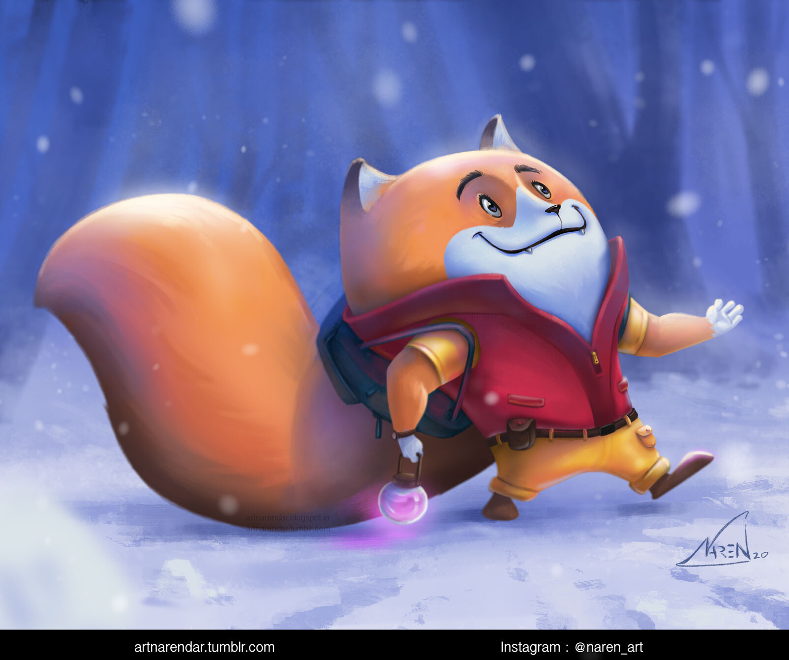 ArtStation - Fox Adventurer 2