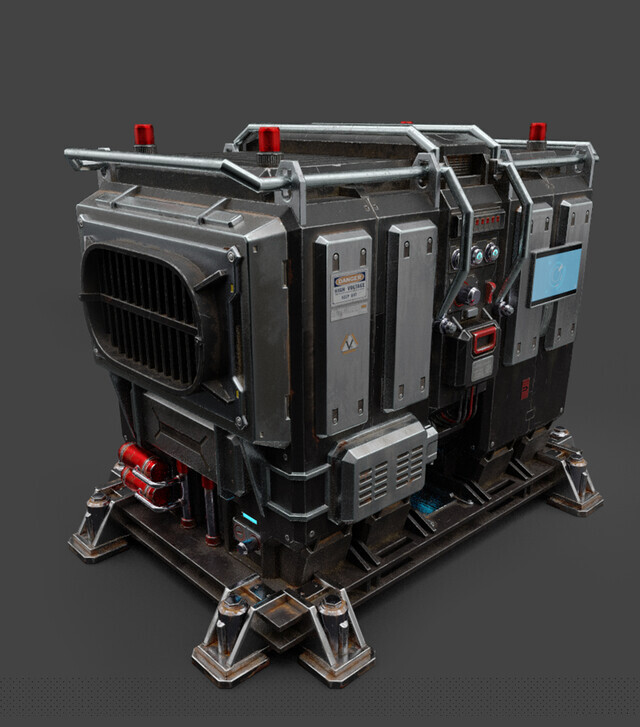 ArtStation - Power box