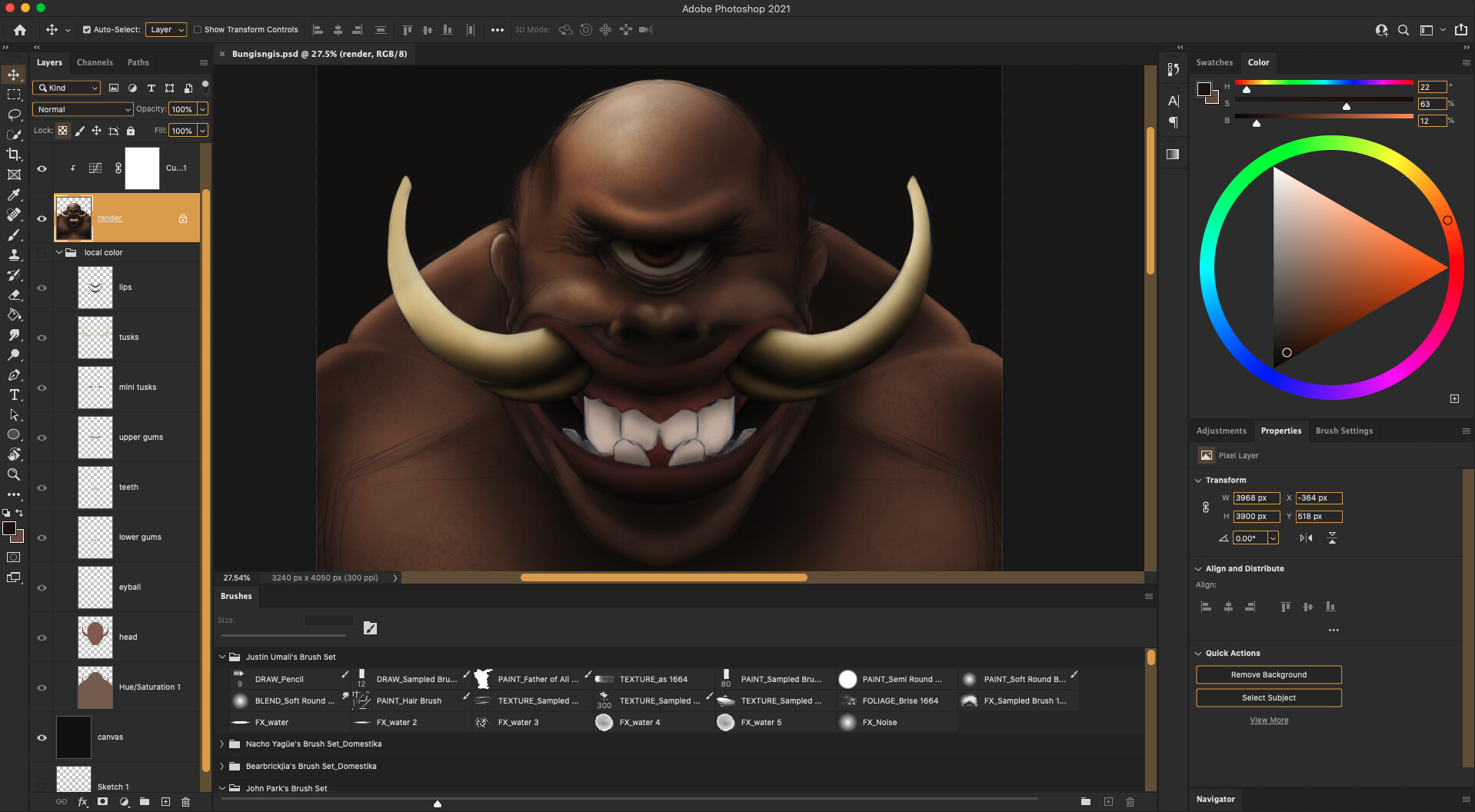 Justin Umali - Bungisngis