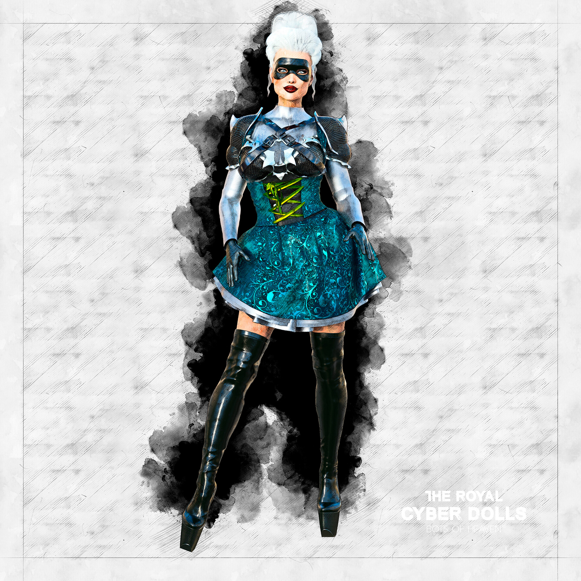 ArtStation - THE ROYAL CYBER DOLLS