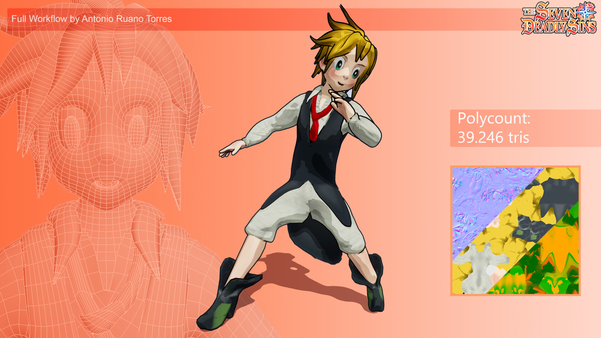 ArtStation - Meliodas 3D Character