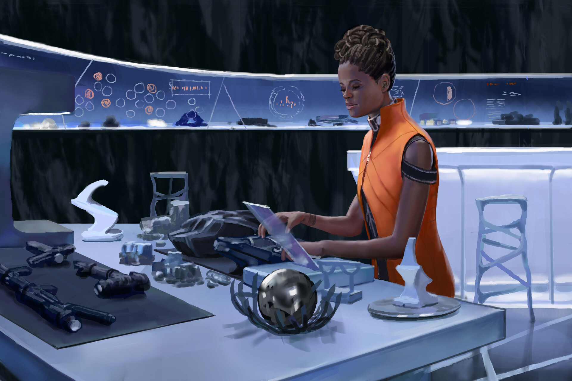 Javier Charro - Wakanda Files Artwork