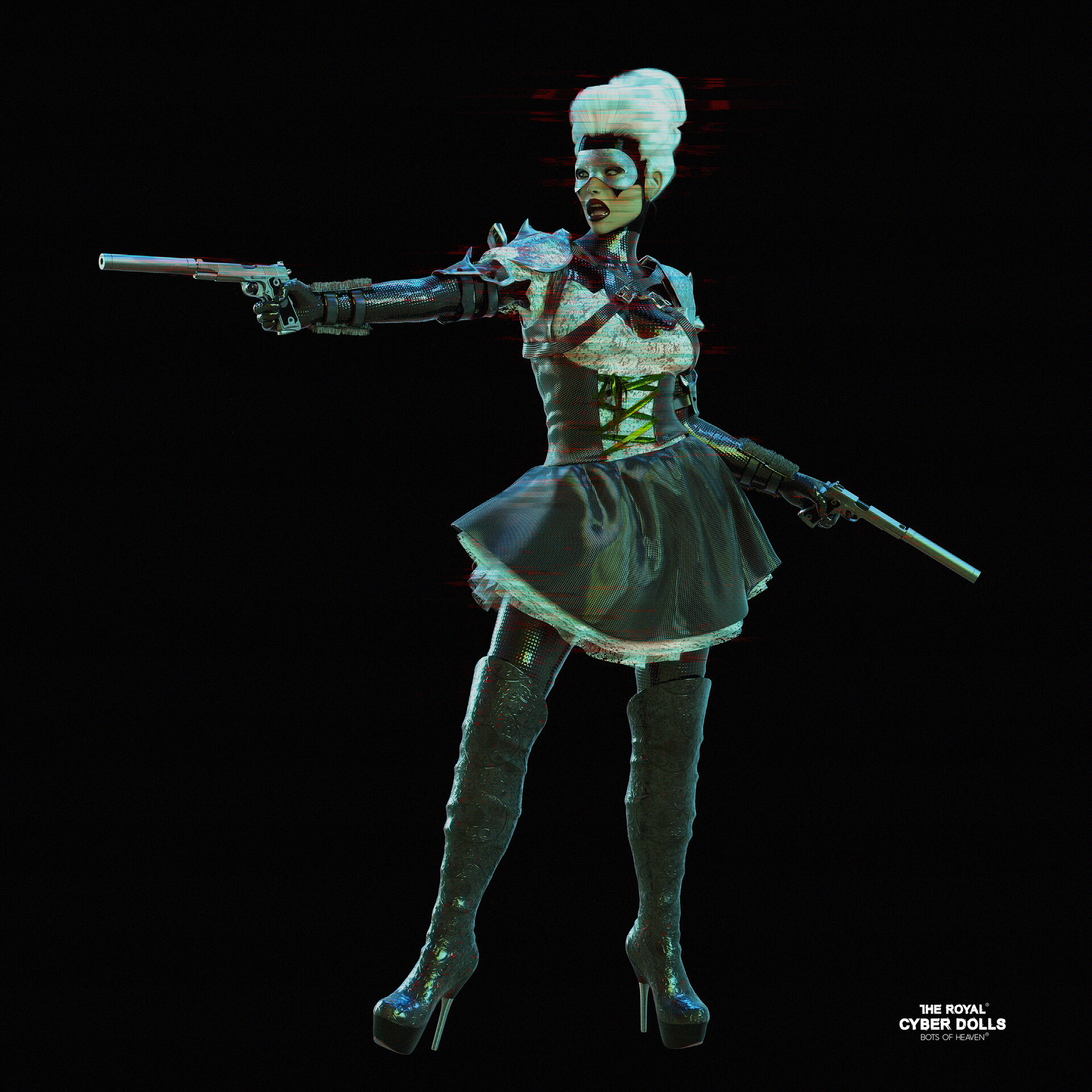 ArtStation - THE ROYAL CYBER DOLLS