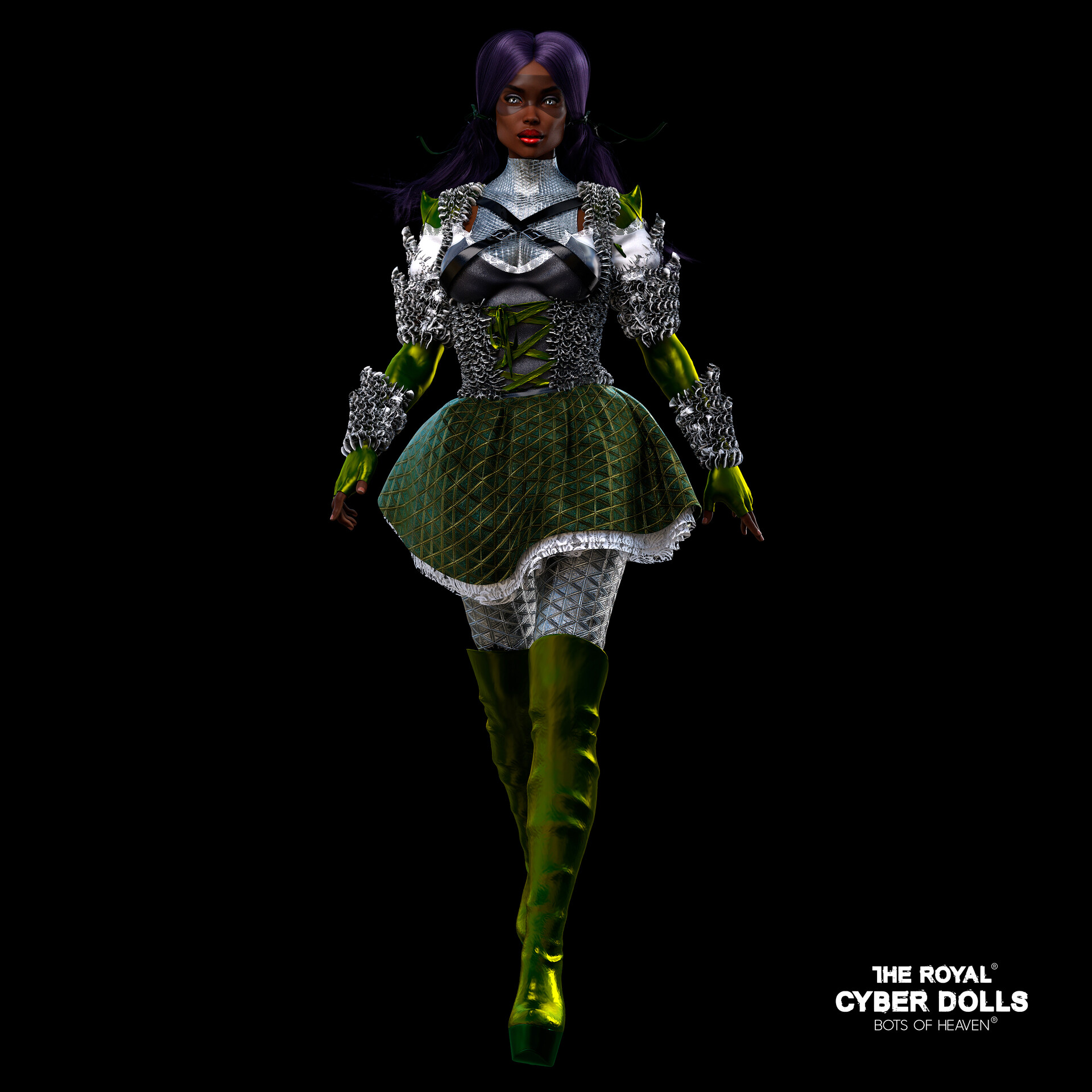 ArtStation - THE ROYAL CYBER DOLLS