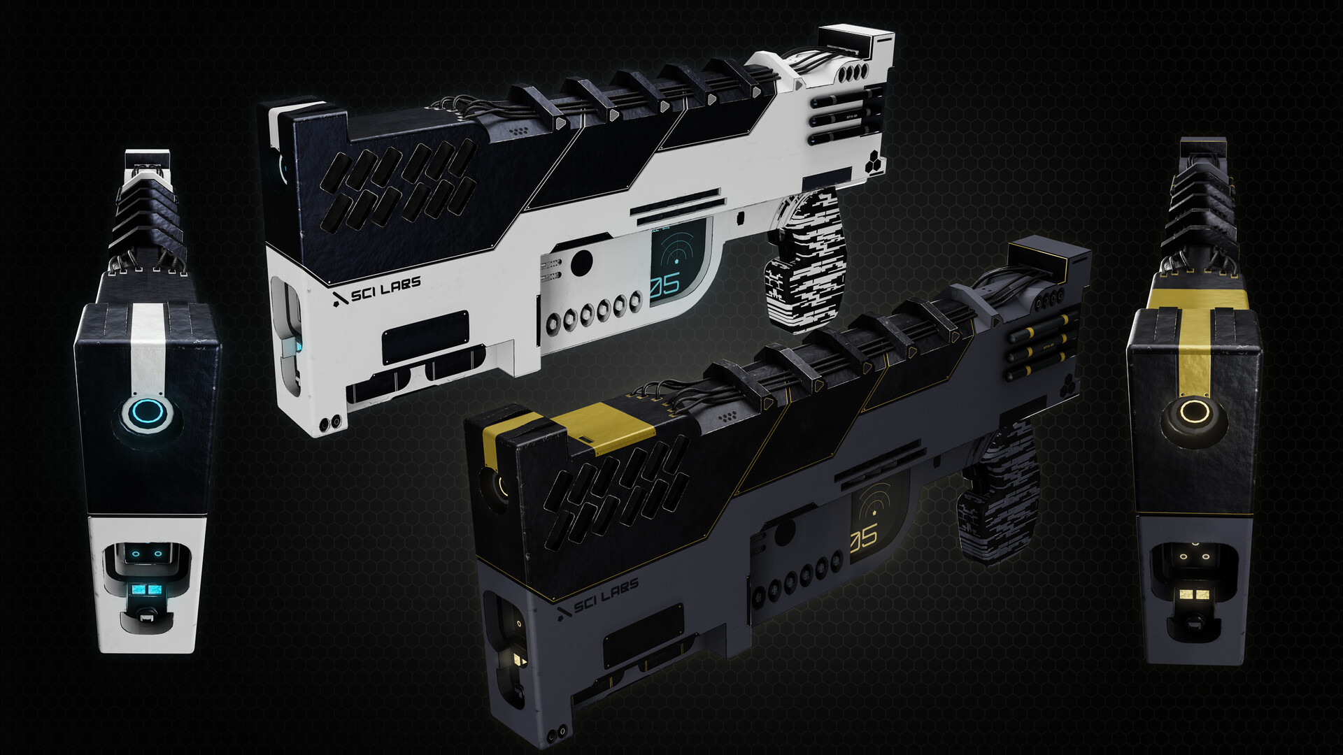 ArtStation - Futuristic Gun Concept