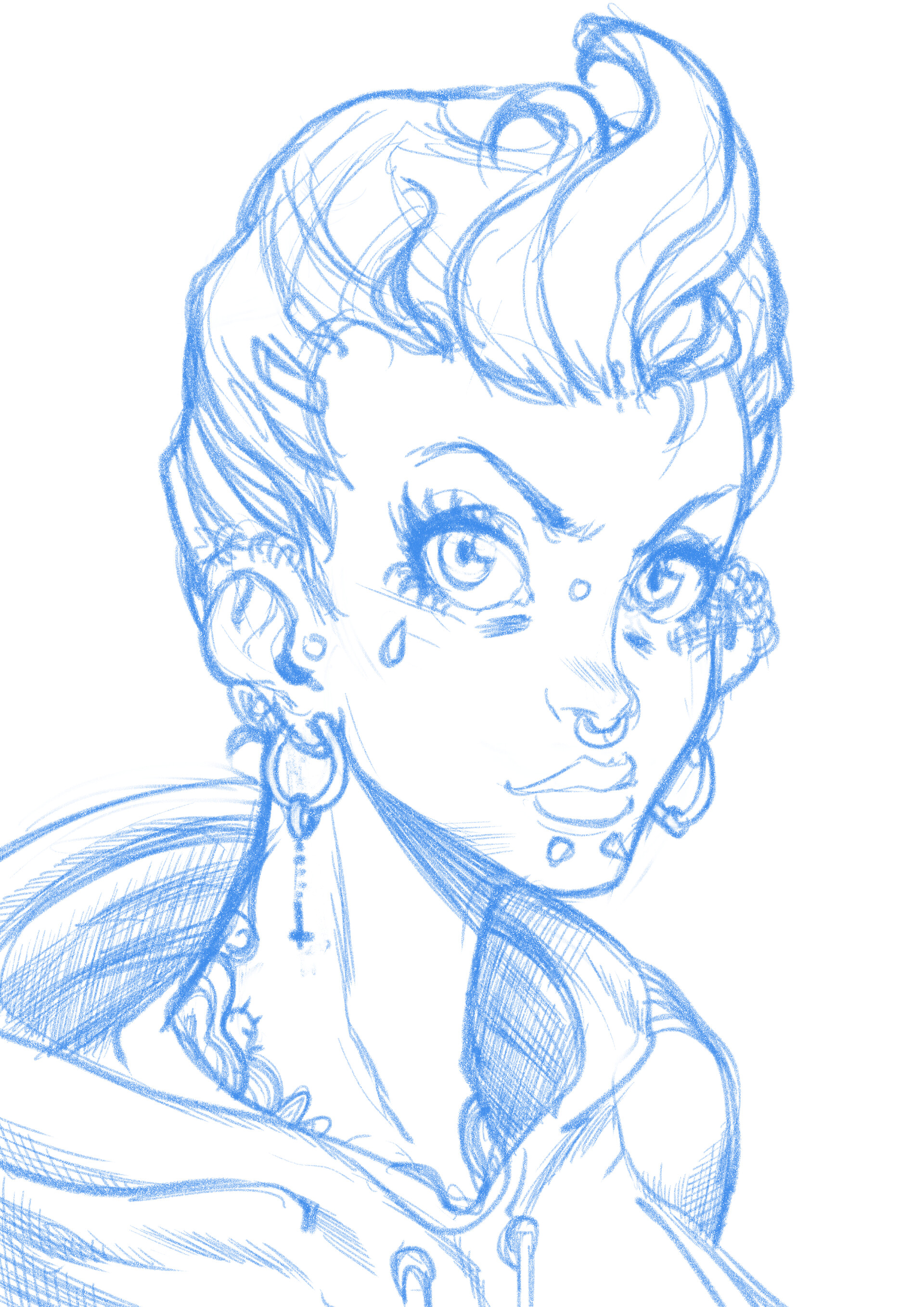 ArtStation - Girl Sketch