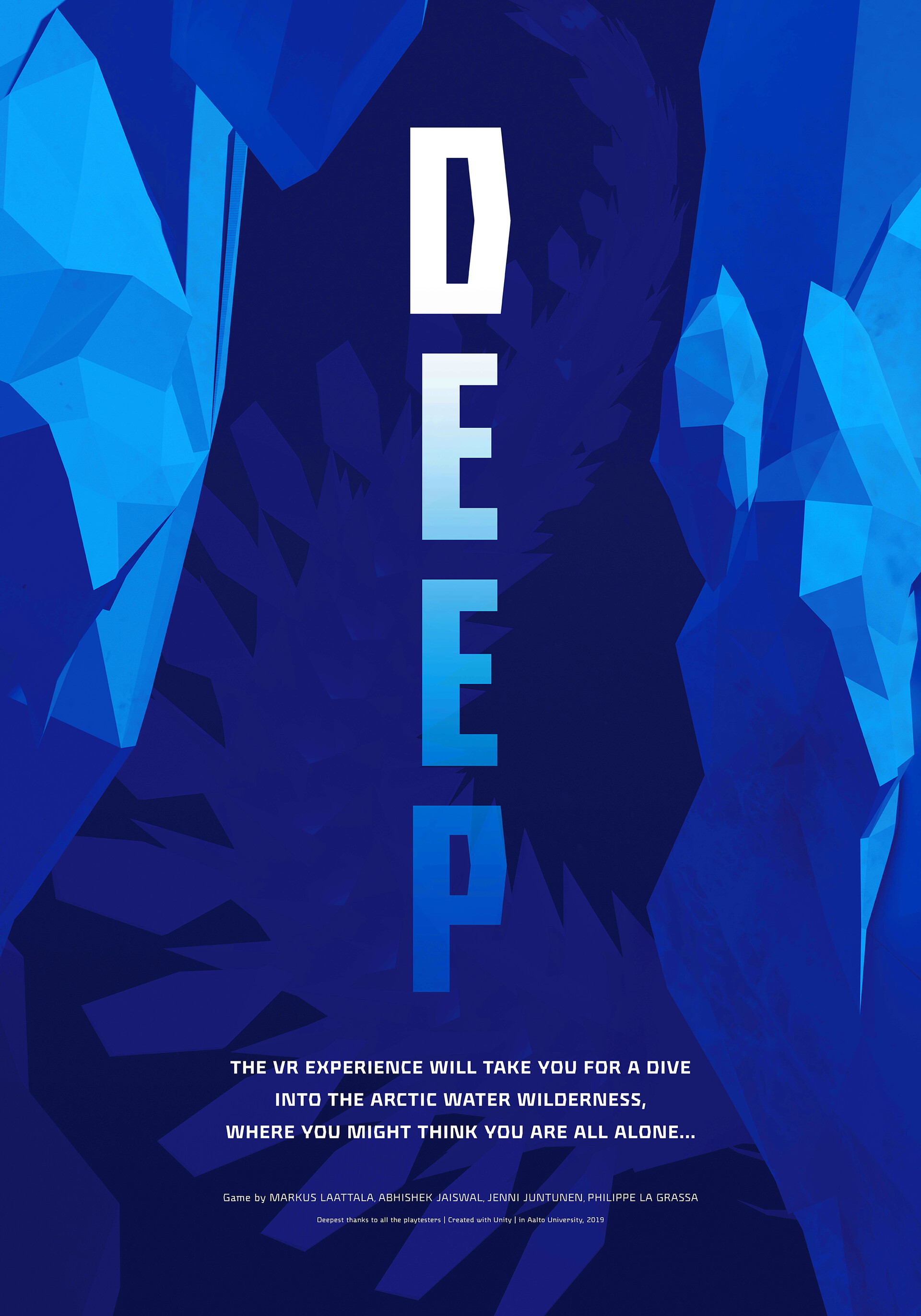 Jenni Varila - Deep VR - Poster