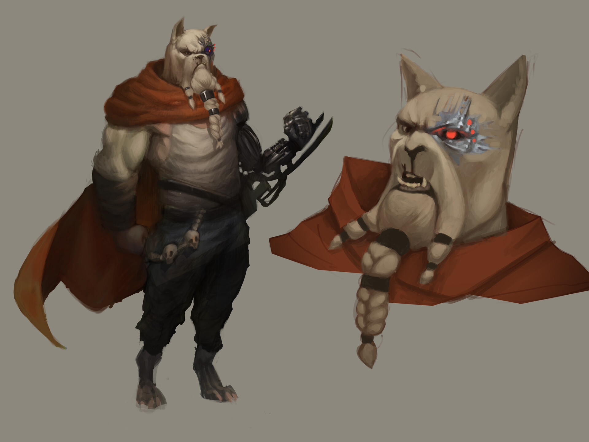 ArtStation - Future dog