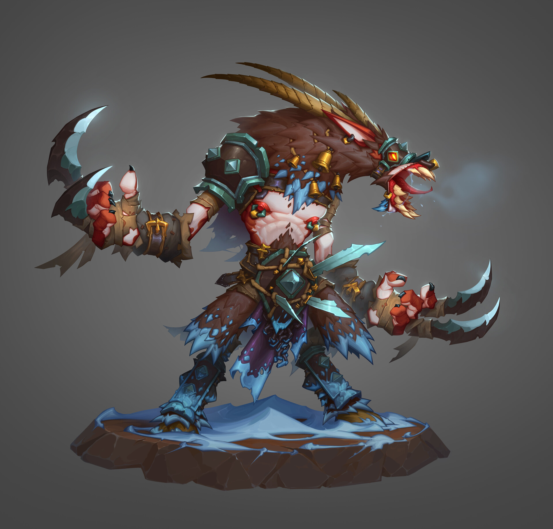 ArtStation - Satyr: Claws of Rage