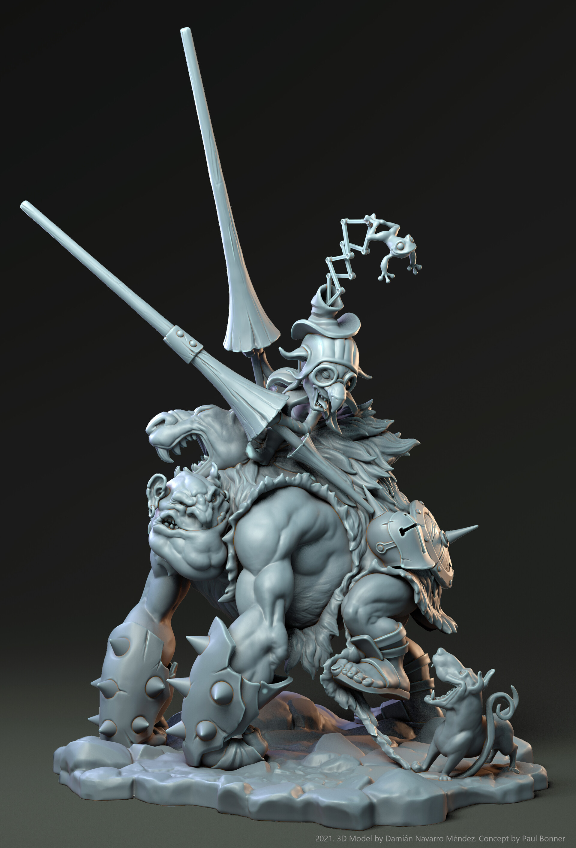ArtStation - Paul Bonner Miniature
