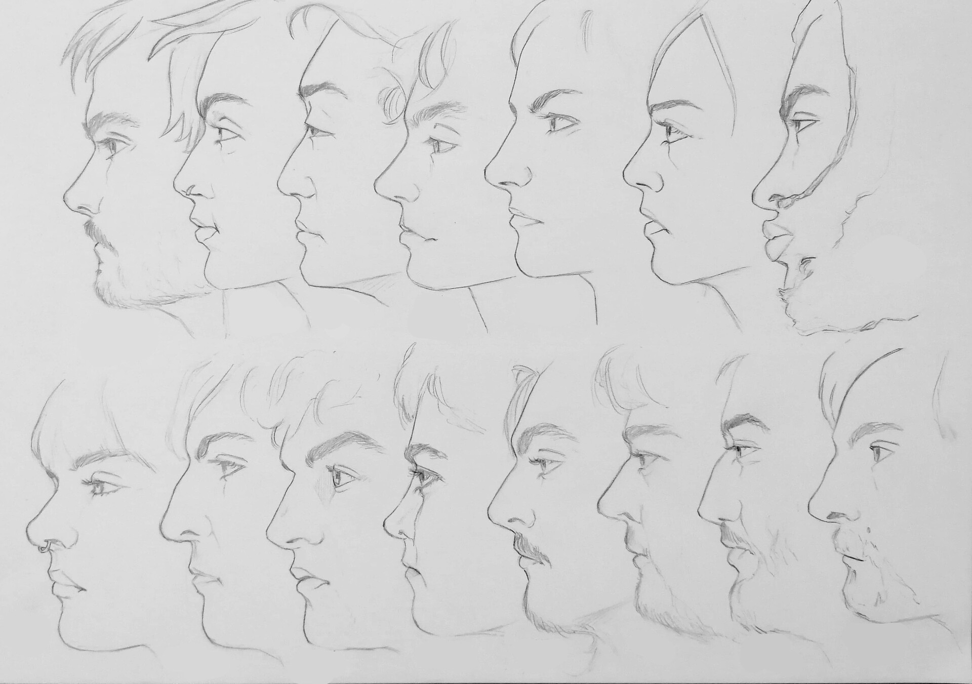 Megan - Anatomical Life Drawing