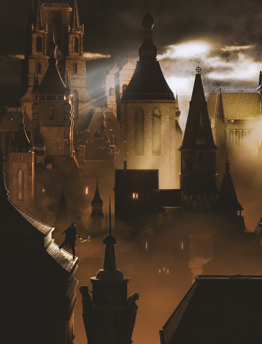 ArtStation - The gothic city