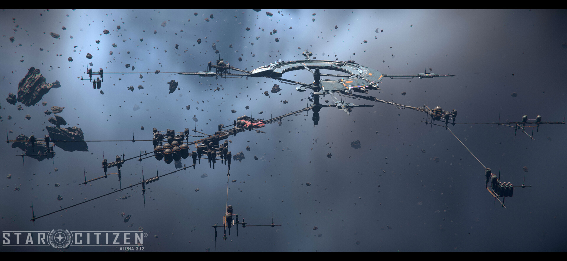 Brandon Lamb - Star Citizen: CRU-L1 Refinery Exterior - Rest Stops