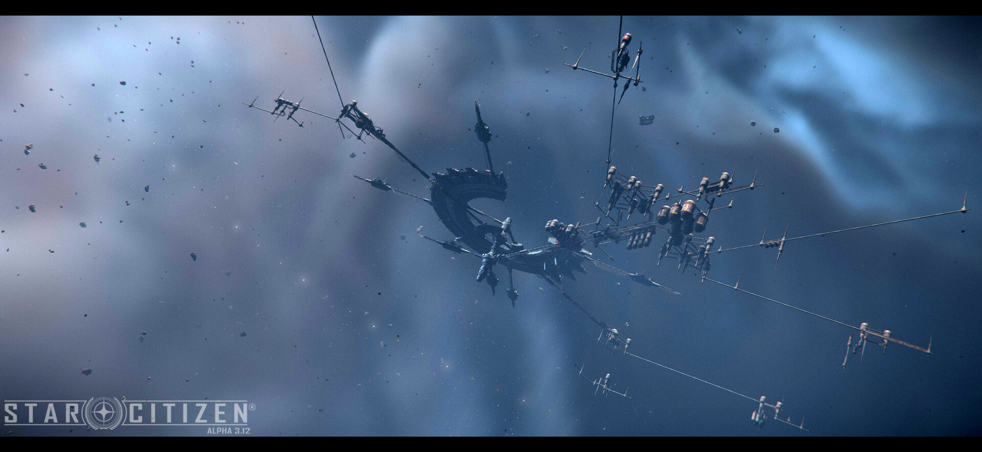 Brandon Lamb - Star Citizen: CRU-L1 Refinery Exterior - Rest Stops