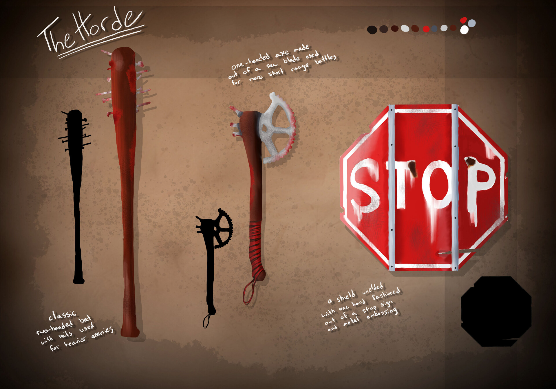 ArtStation - Game Weapon Concept Art