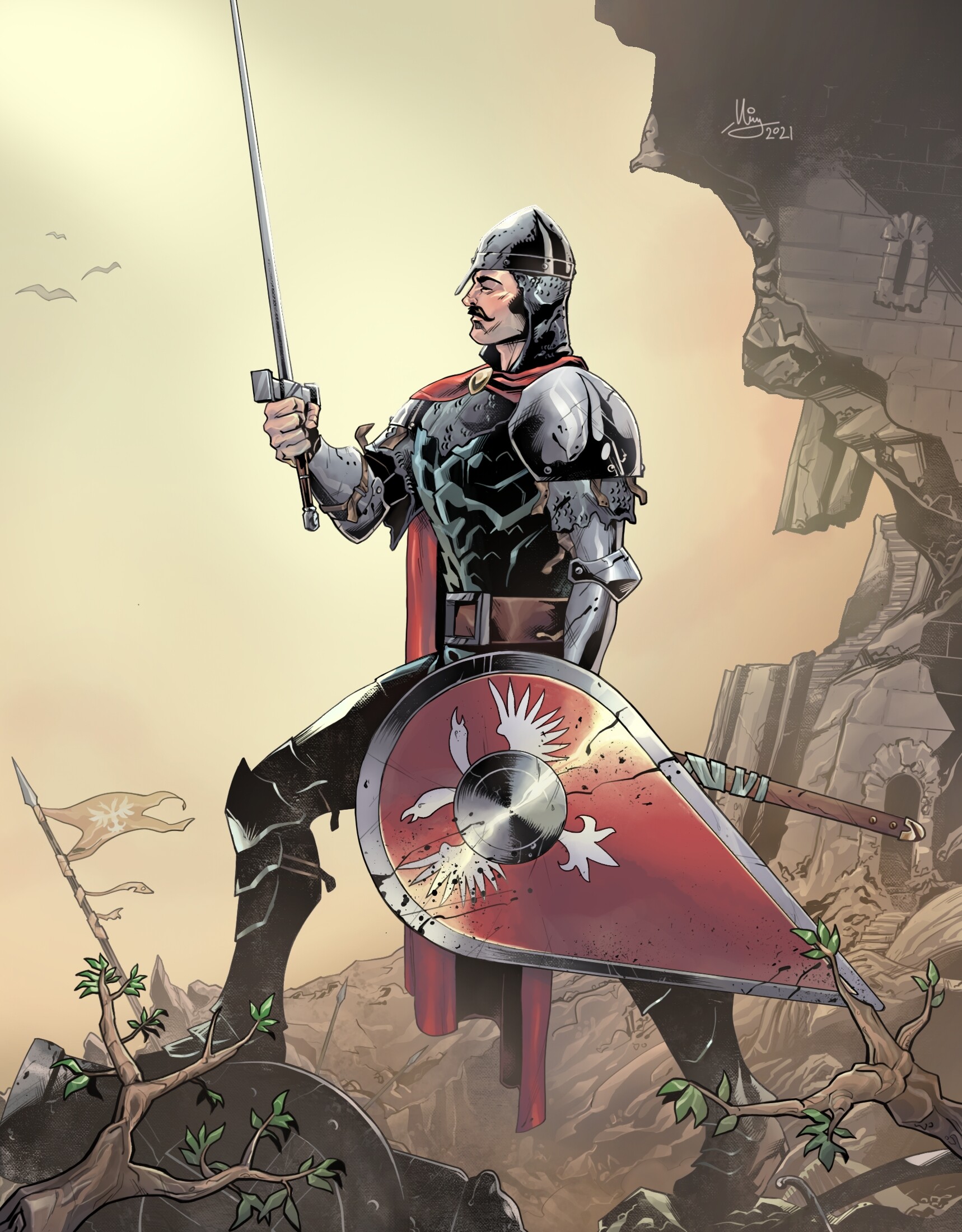 ArtStation - Srpski vitez II