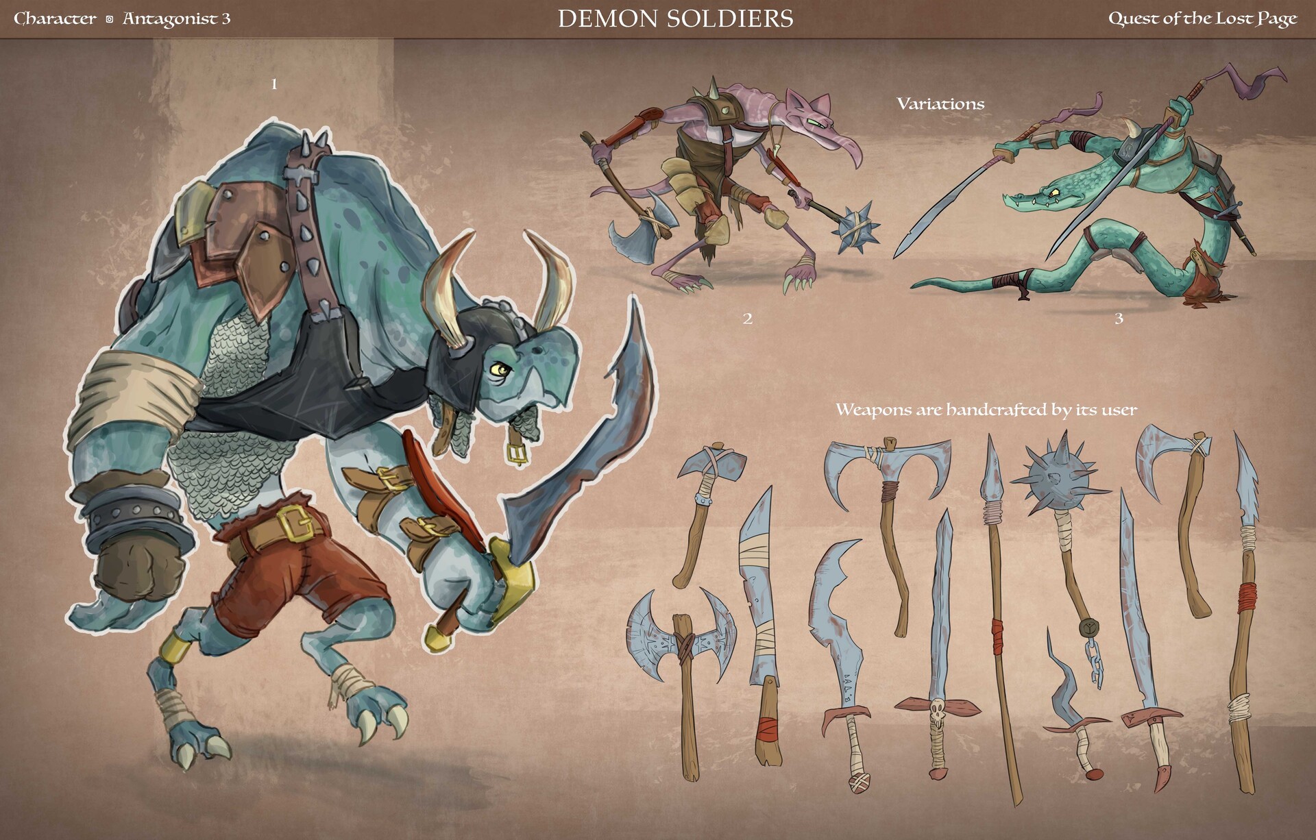 ArtStation - Village Characters