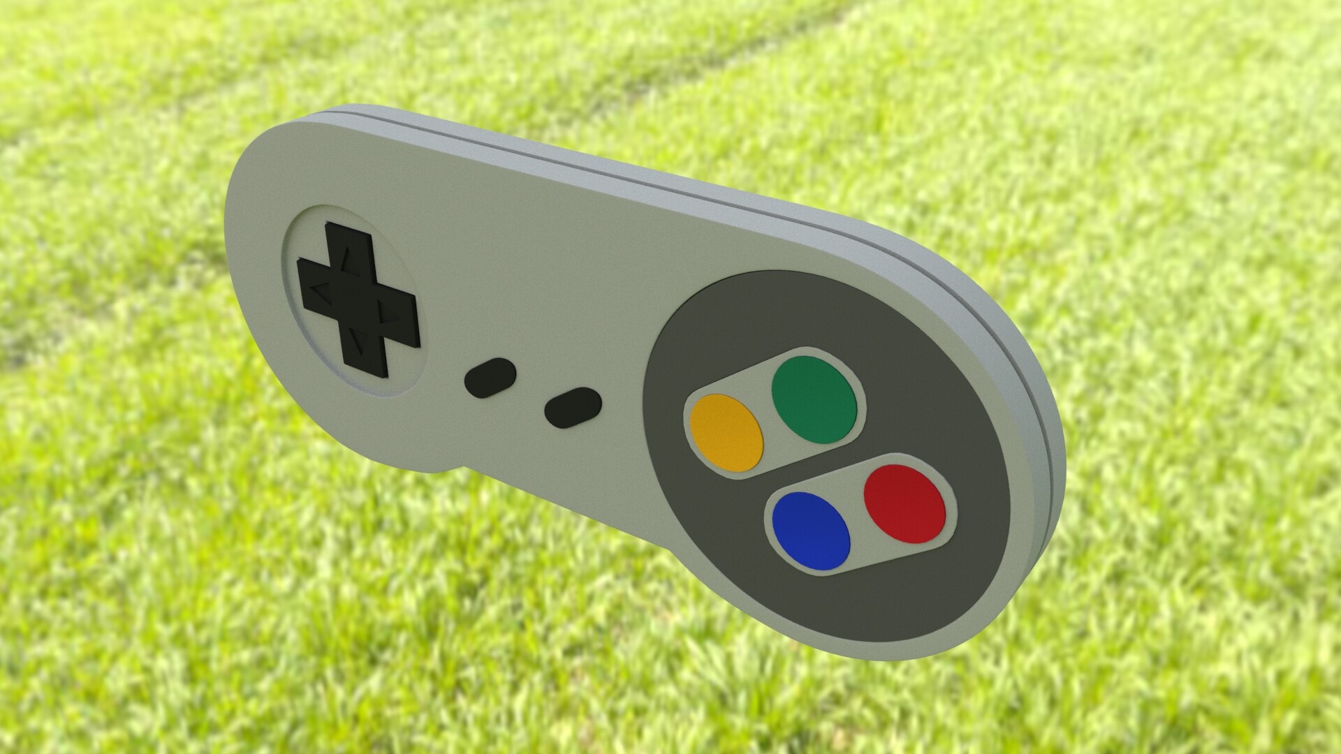 ArtStation - Super Nintendo Gamepad