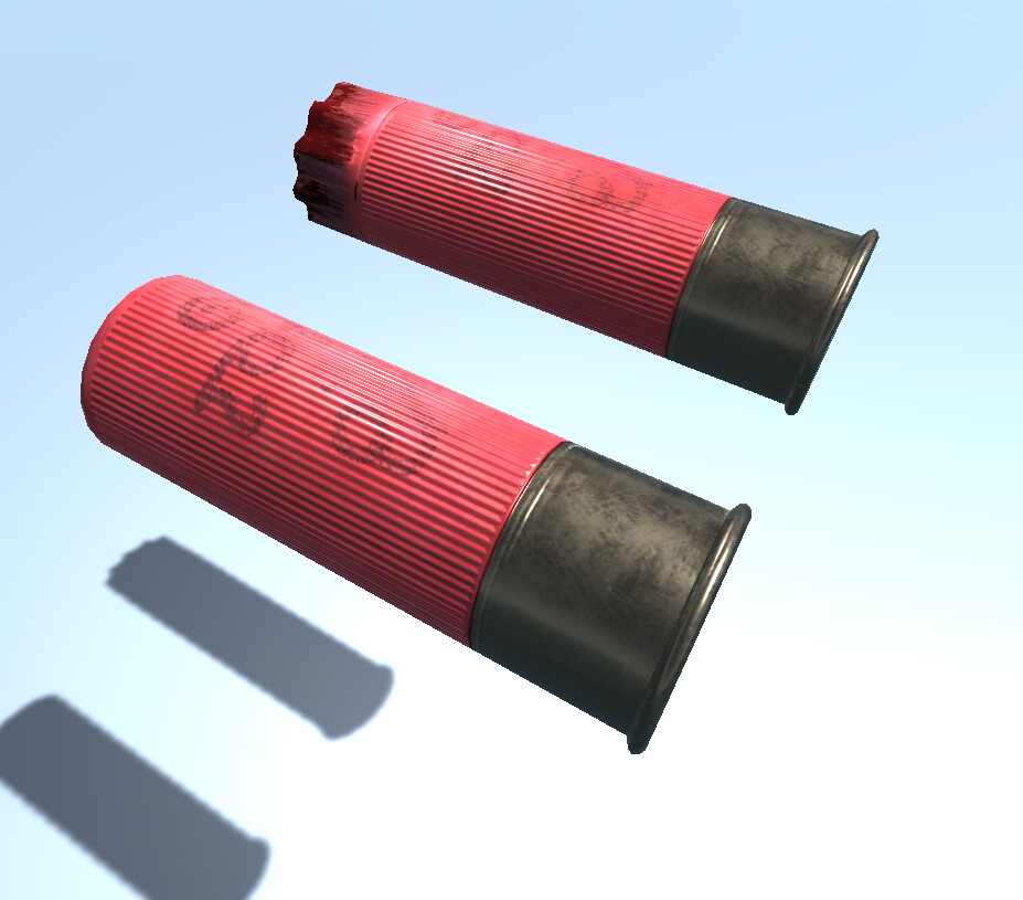 ArtStation - shotgun shell