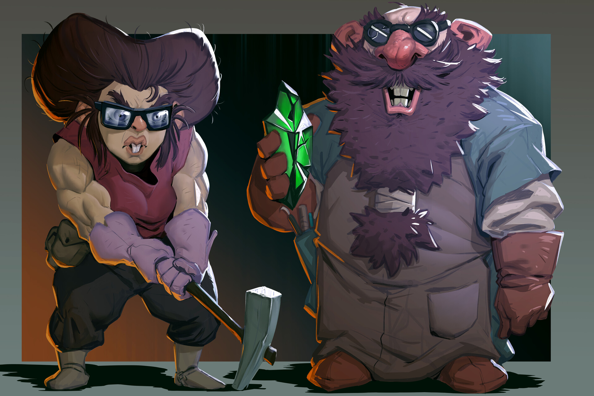 ArtStation - Dwarf Concept