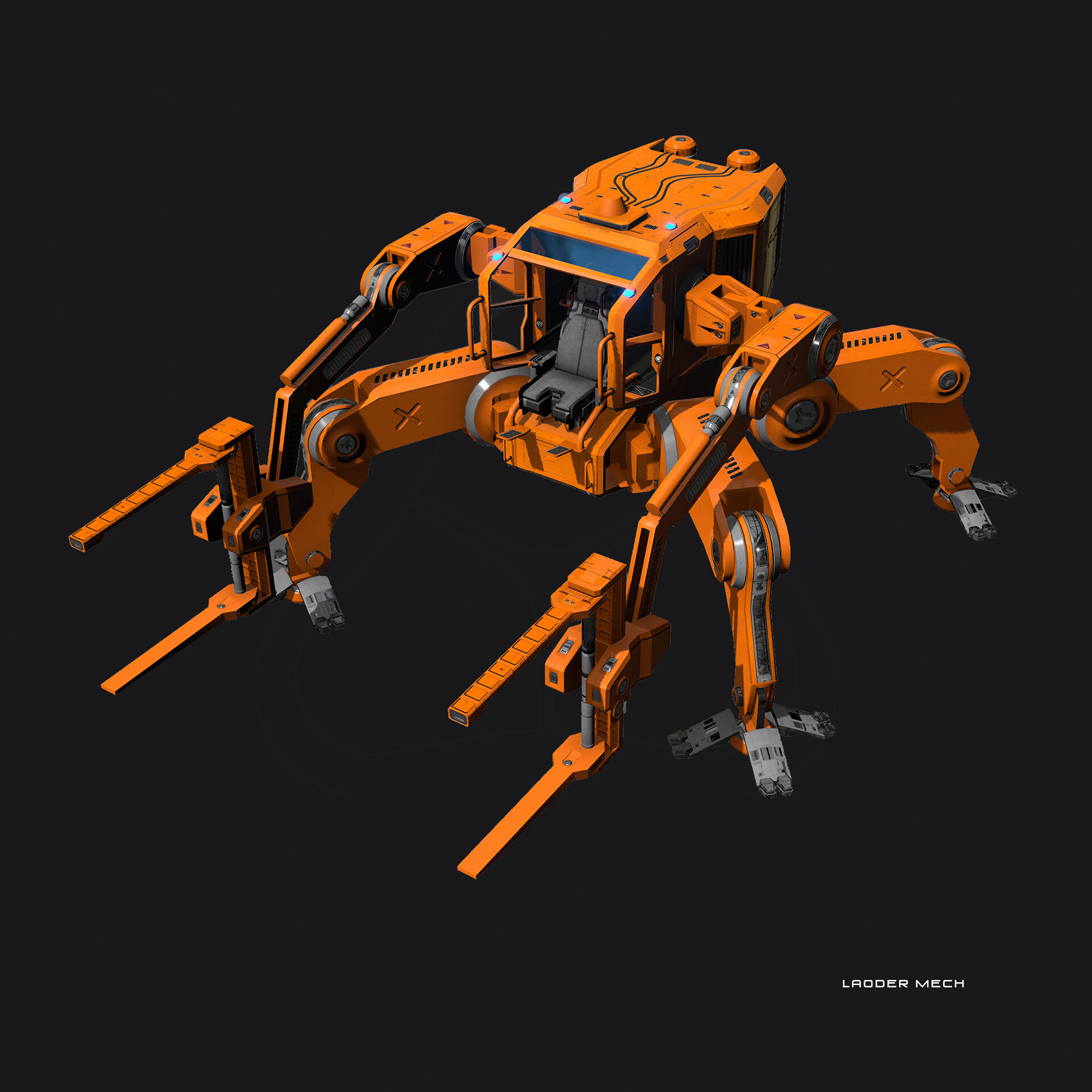 ArtStation - Mech - Personal Project