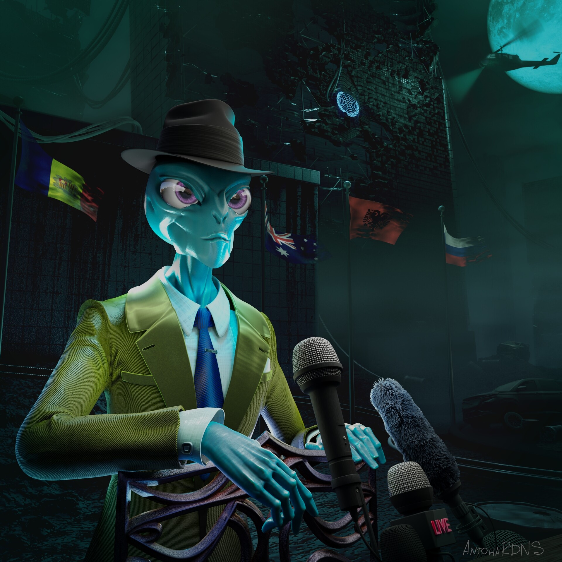 ArtStation - Alien Interview