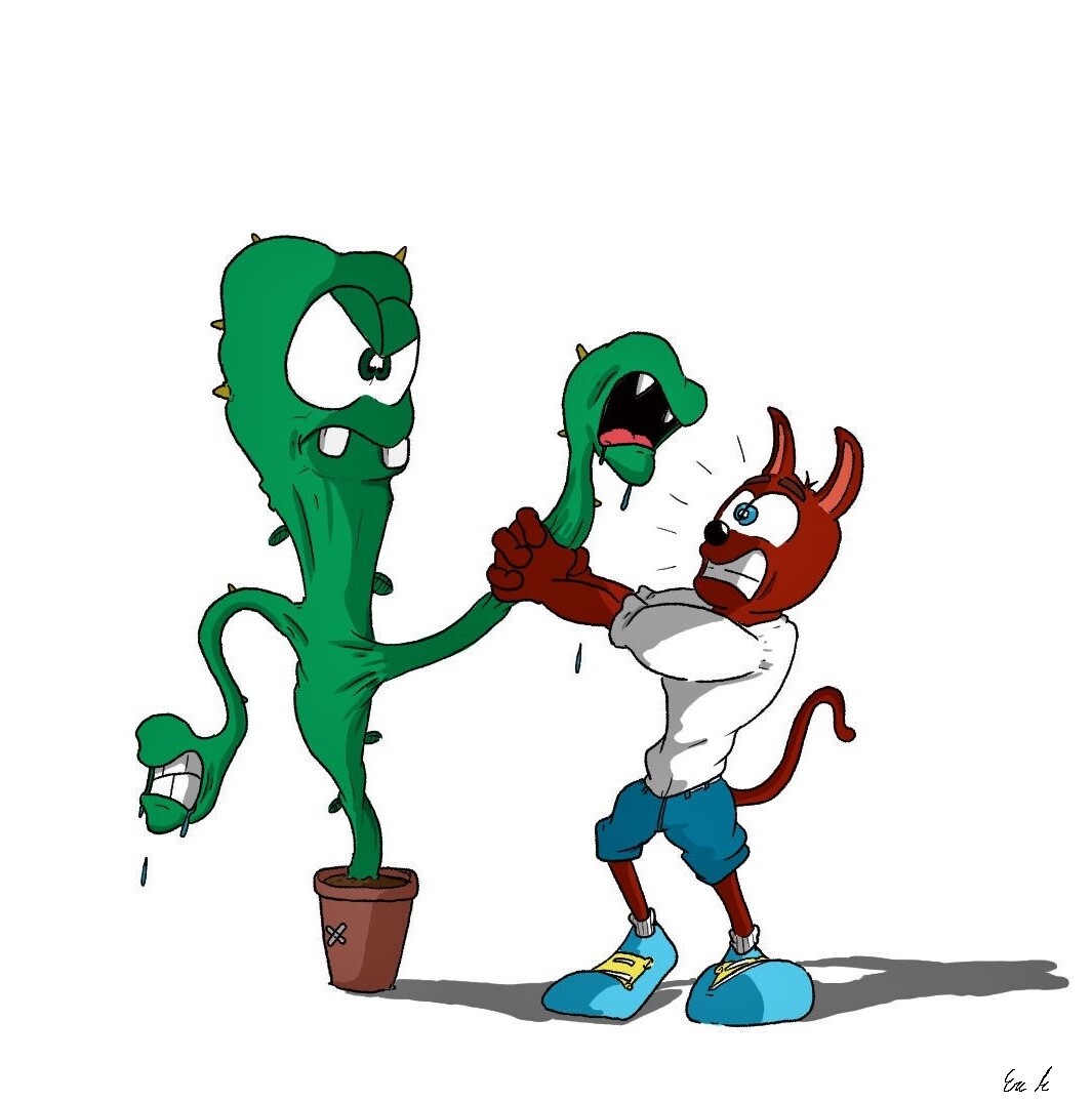 ArtStation - Angry Plant