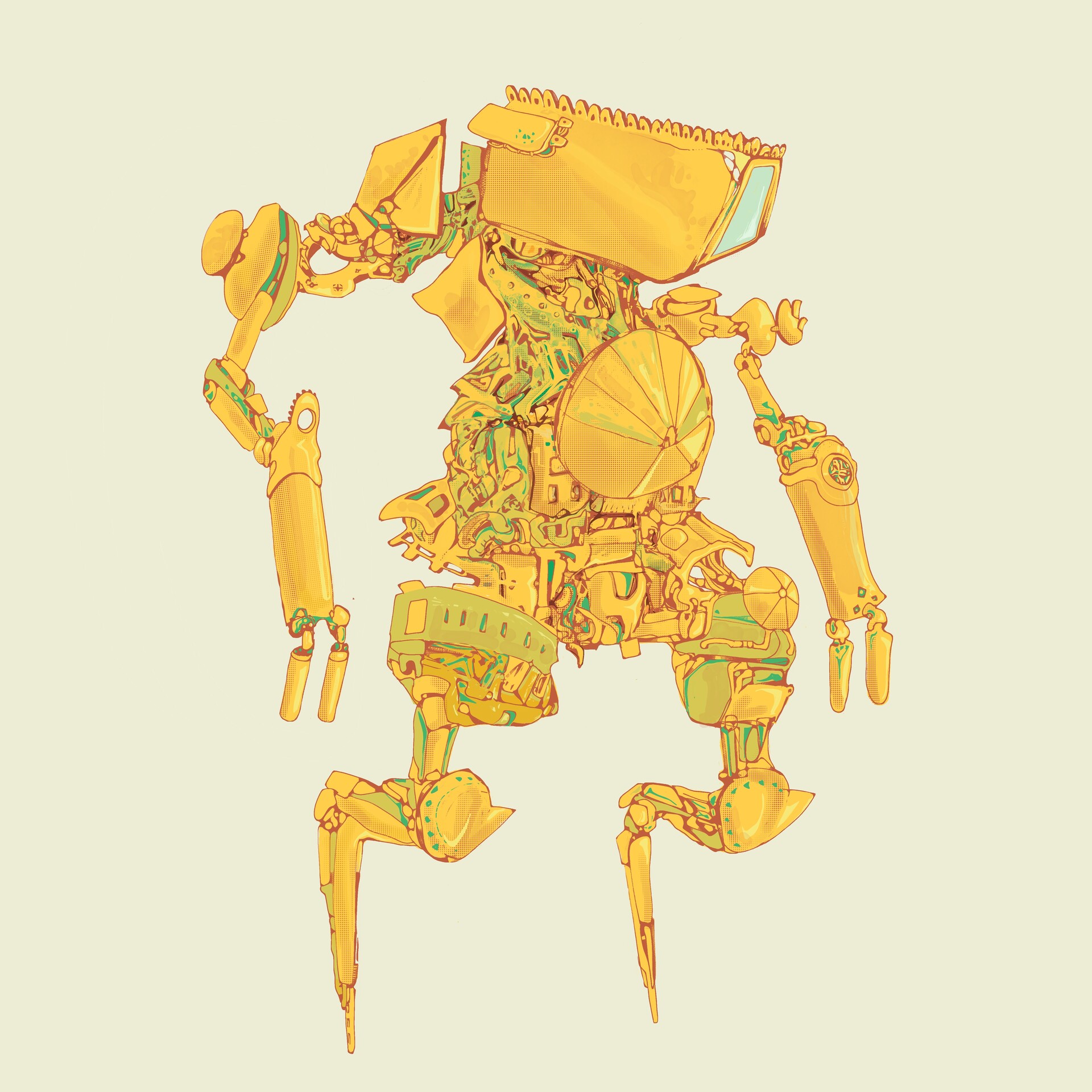 ArtStation - mechagold