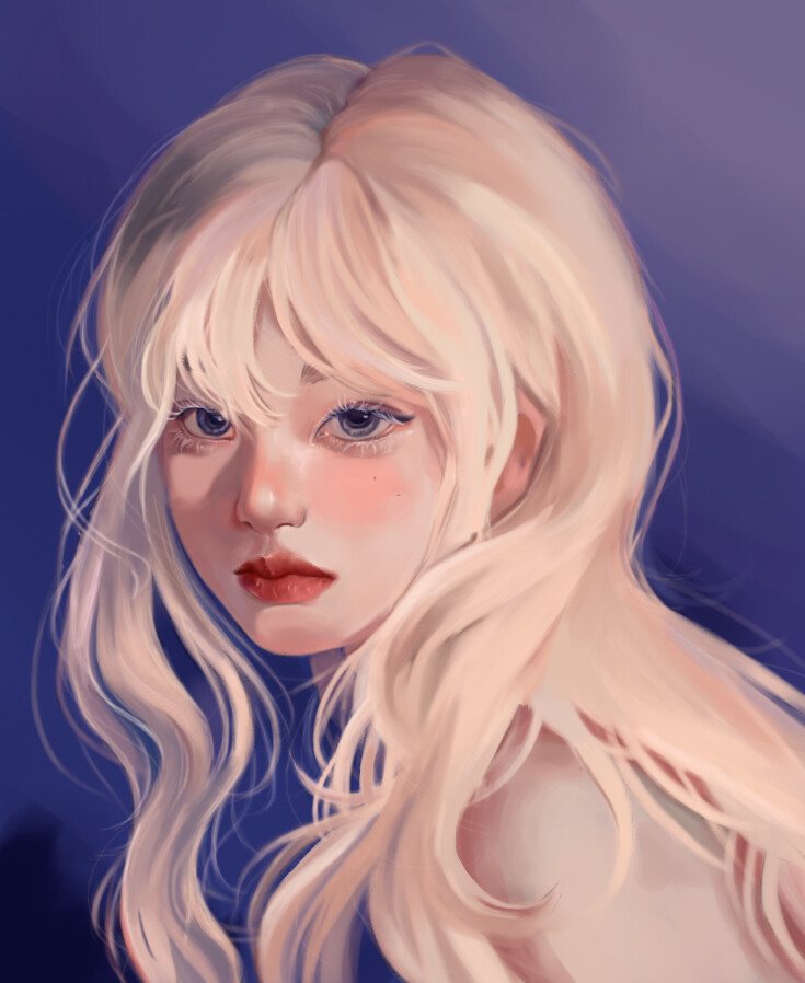 ArtStation - Fanart - Casual girl study